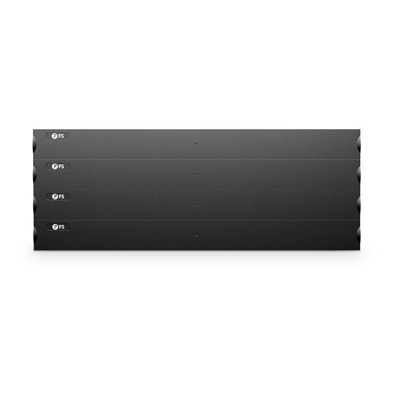 4U 19'' Tool-less Rack Blanking Panel, ABS - FS.com