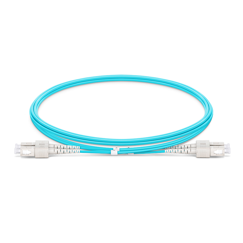 2m (7ft) Fiber Patch Cable, 2 Fibers, SC UPC Duplex to SC UPC Duplex ...