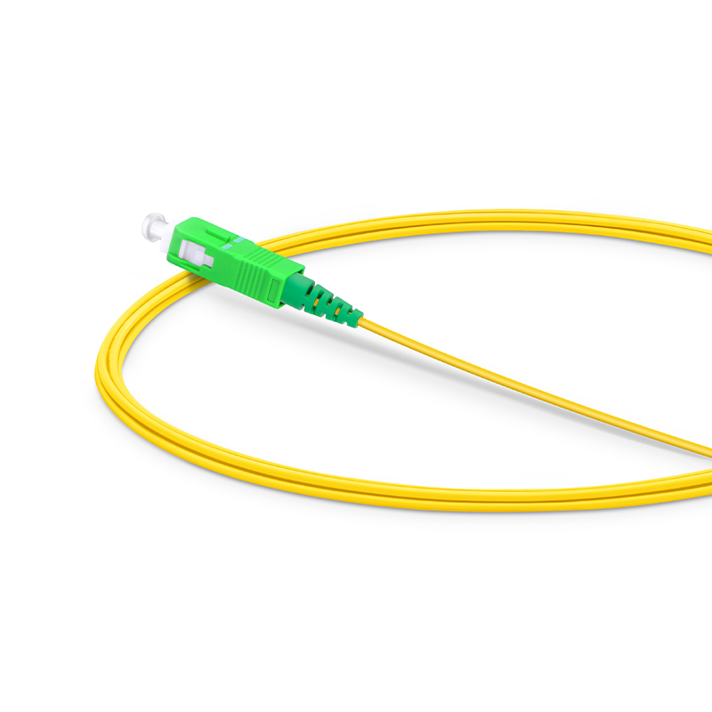 2m SC APC to SC APC Simplex OS2 Single Mode LSZH 1.2mm Loose Tube Fiber ...