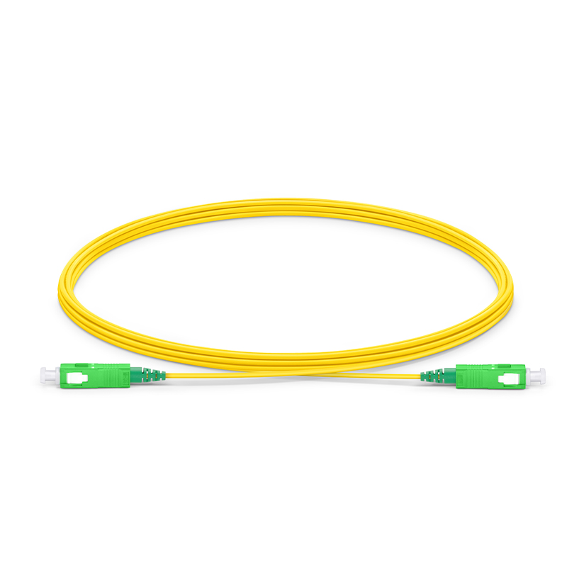 3m SC APC to SC APC Simplex OS2 Single Mode LSZH 1.2mm Loose Tube Fiber ...