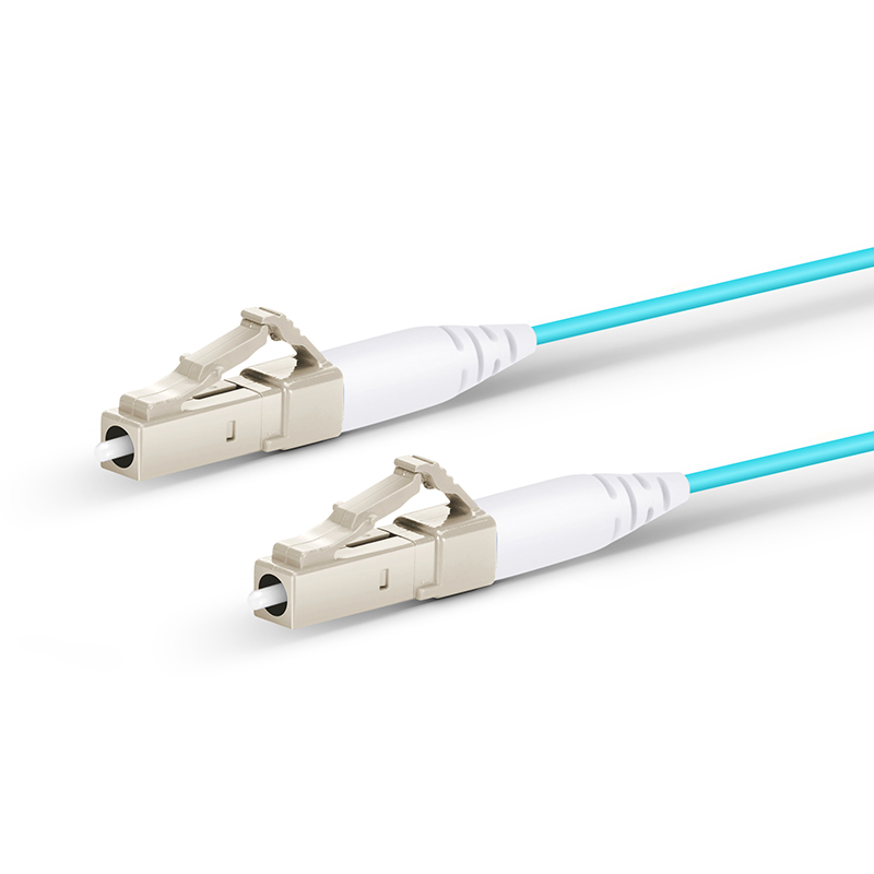 2m (7ft) Fiber Patch Cable, 1 Fiber, LC UPC Simplex to LC UPC Simplex, Multimode (OM4), LSZH, 1 ...