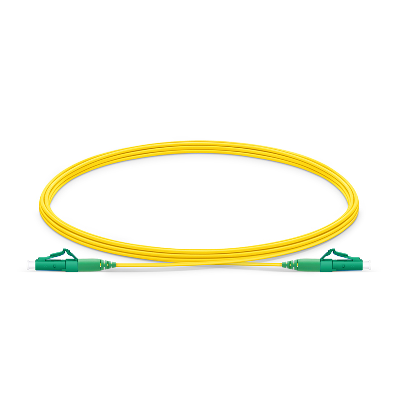 3m LC APC to LC APC Simplex OS2 Single Mode PVC (OFNR) 1.2mm Loose Tube ...