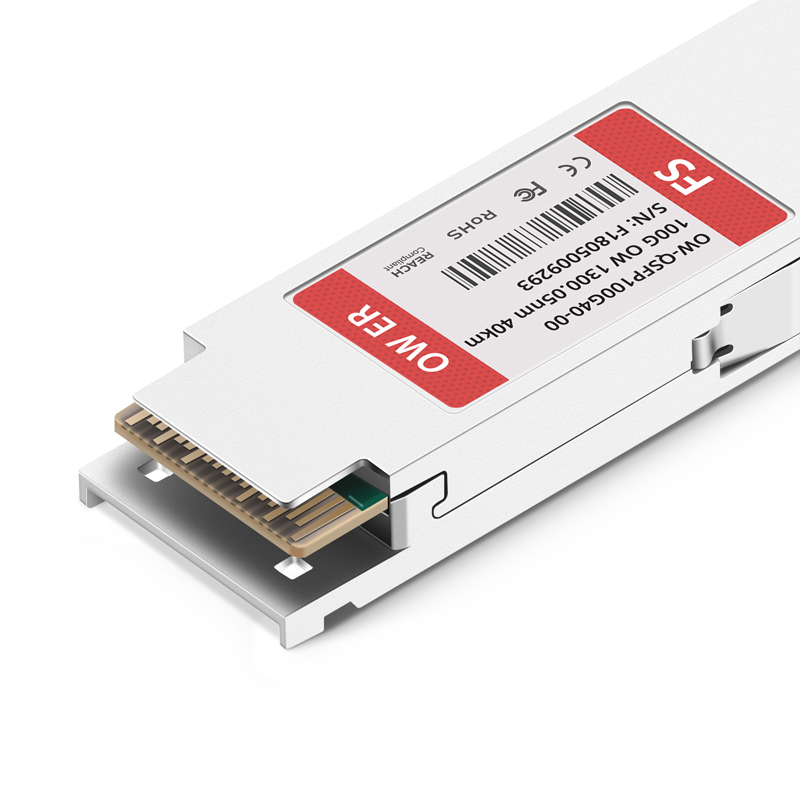 H3C Compatible QSFP28 100G OWDM 1300.05nm 40km DOM Duplex LC/UPC SMF ...