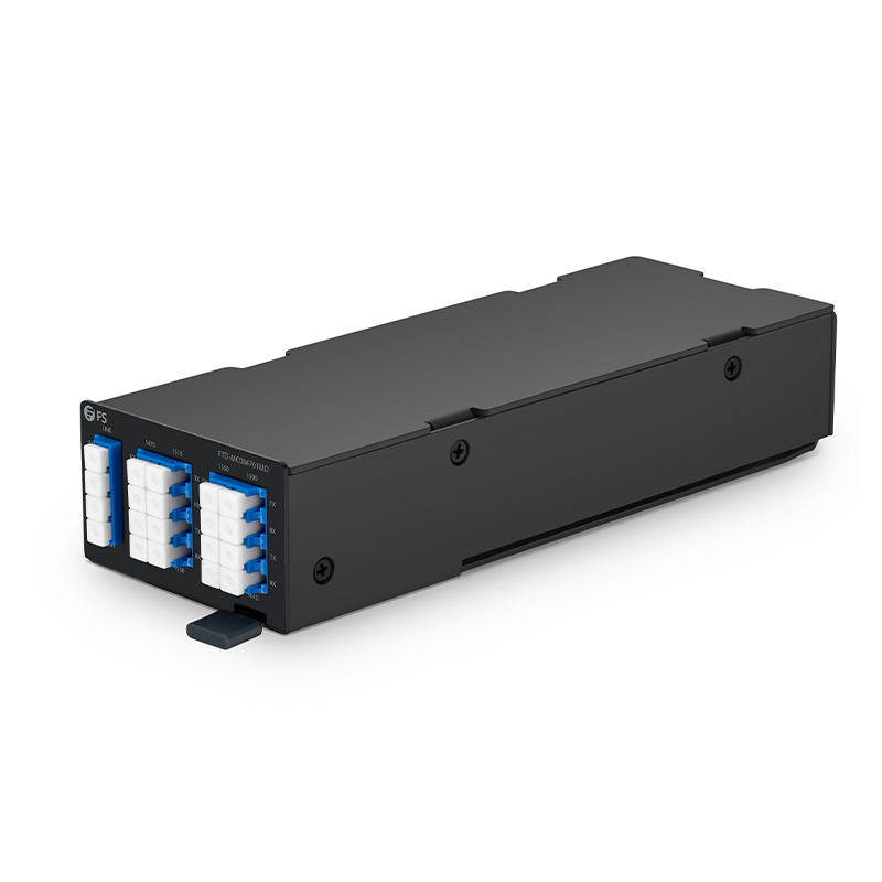 8チャネルCWDM波長合分波モジュール、1470-1610nm、モニターポート付き、2.0dB標準IL、LC/UPC、デュアルファイバー ...