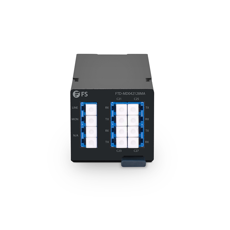 DWDM Mux Demux de 4 canales, 100GHz C21-C28, con puerto de ...