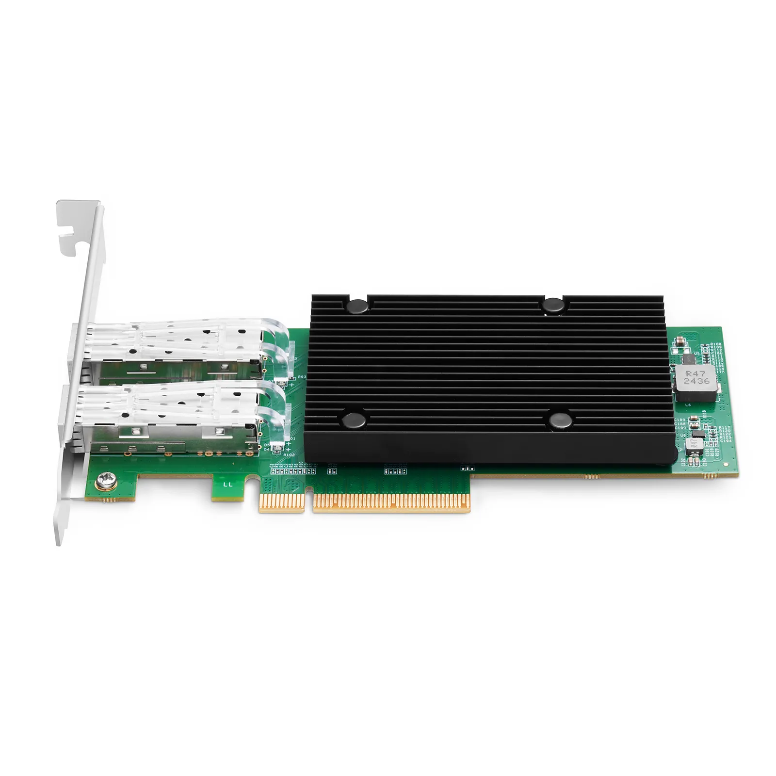 Intel E810-XXVAM2 Based Ethernet Network Interface Card, 25G Dual-Port SFP28, PCIe 4.0 x 8 ...