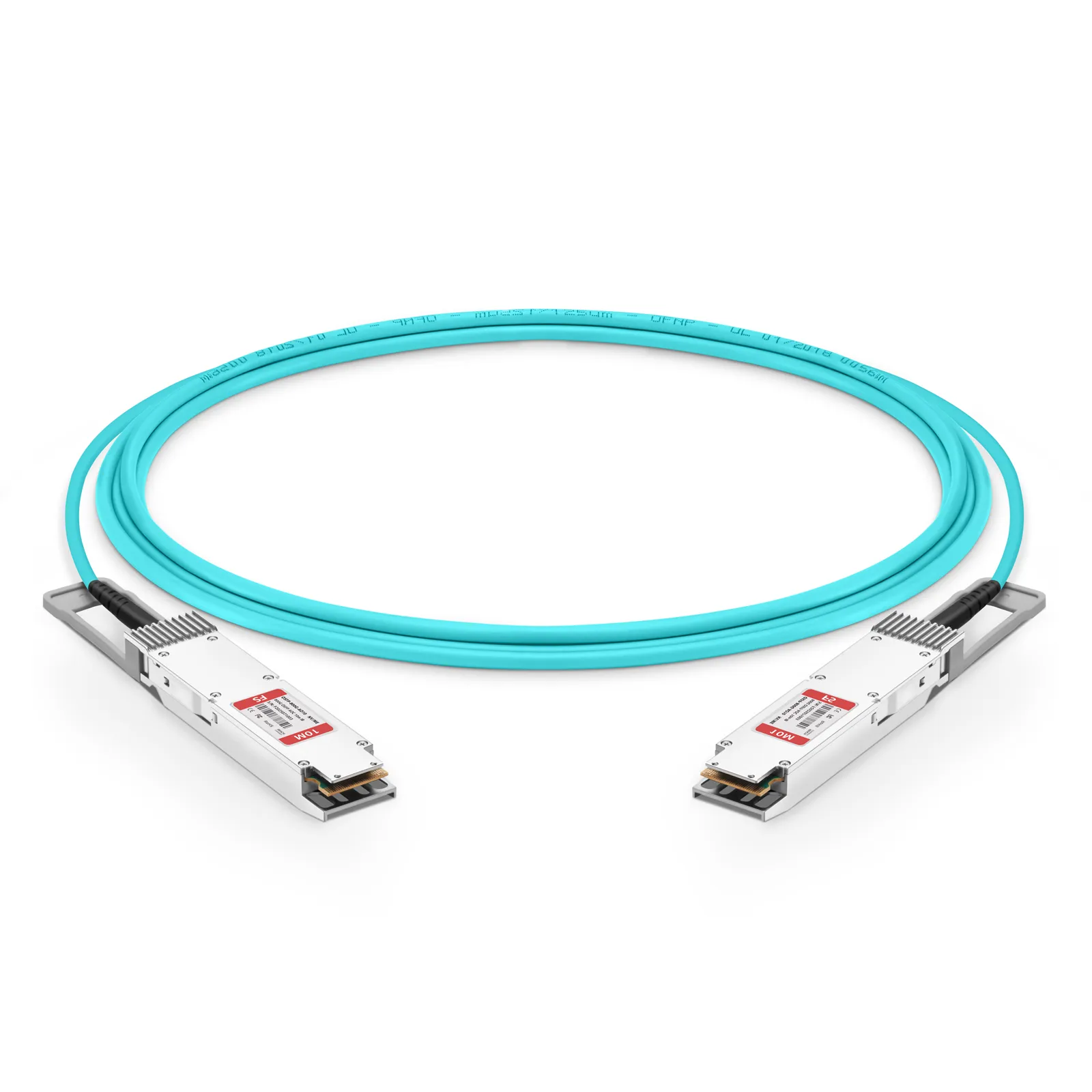 10m (33ft) NVIDIA/Mellanox Compatible 800G OSFP Finned Top InfiniBand ...
