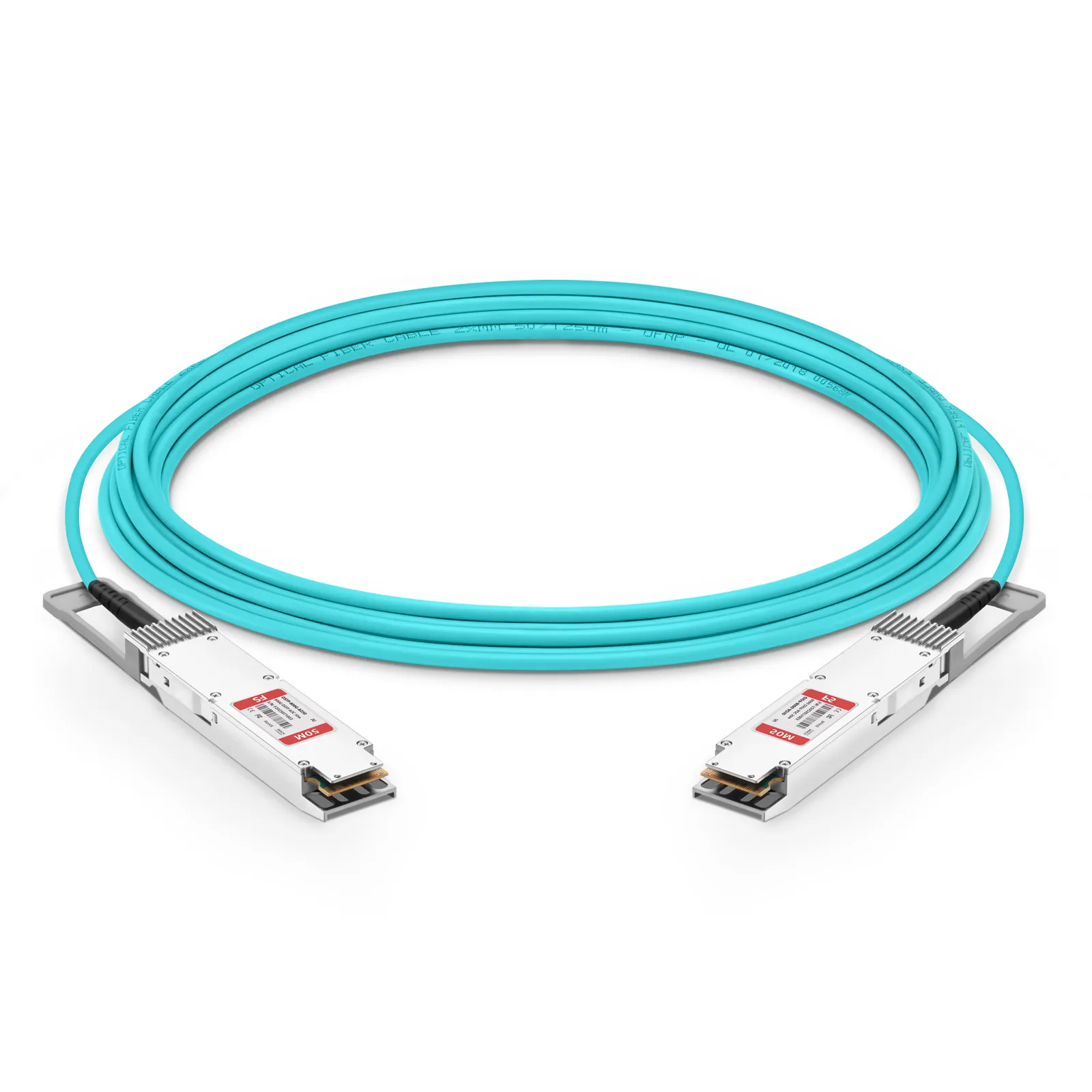 50m (164ft) Juniper Networks OSFP-800G-AOC-50M Compatible 800G OSFP ...