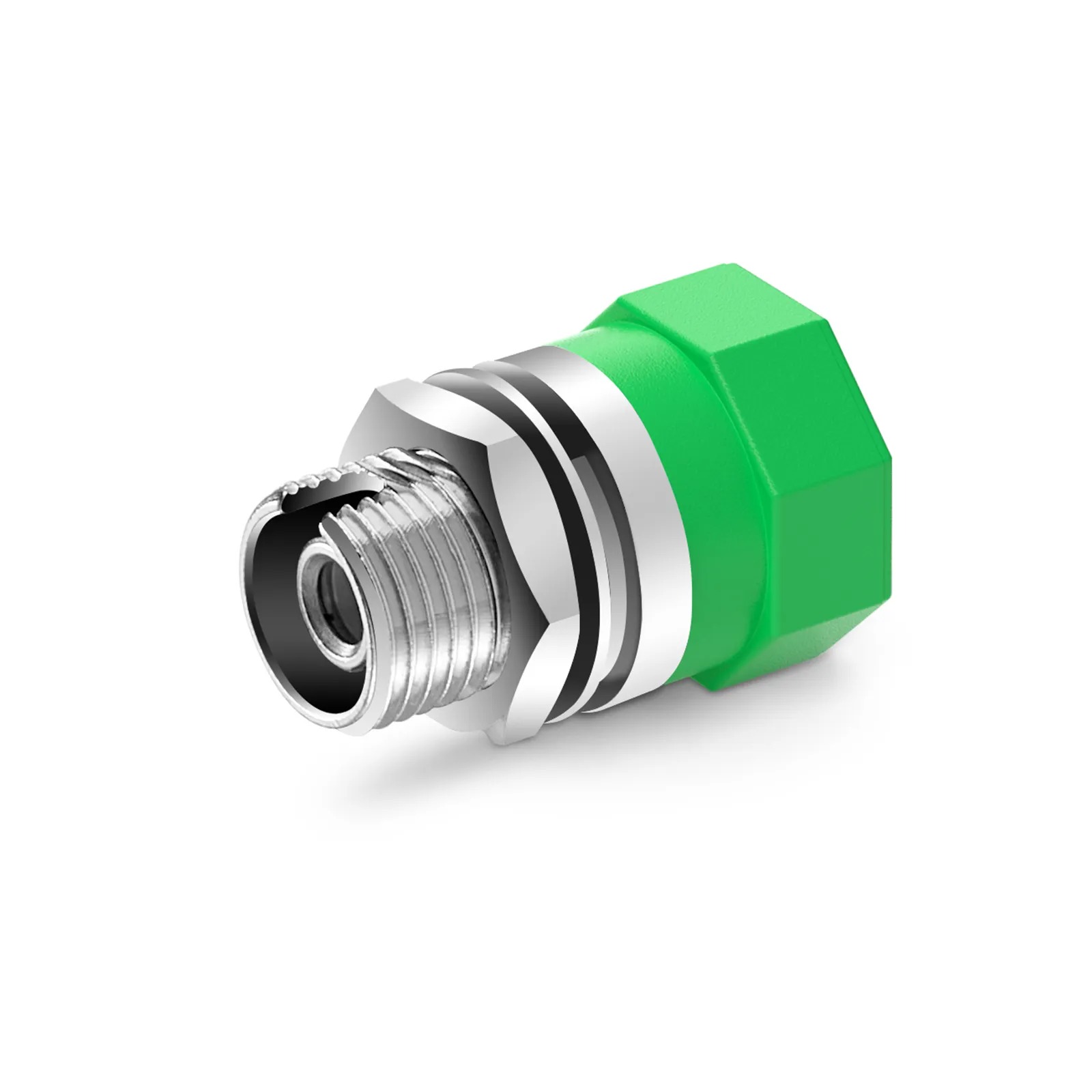 FC/APC to FC/APC Simplex OS2 Single Mode Metal Small D Fiber Optic ...