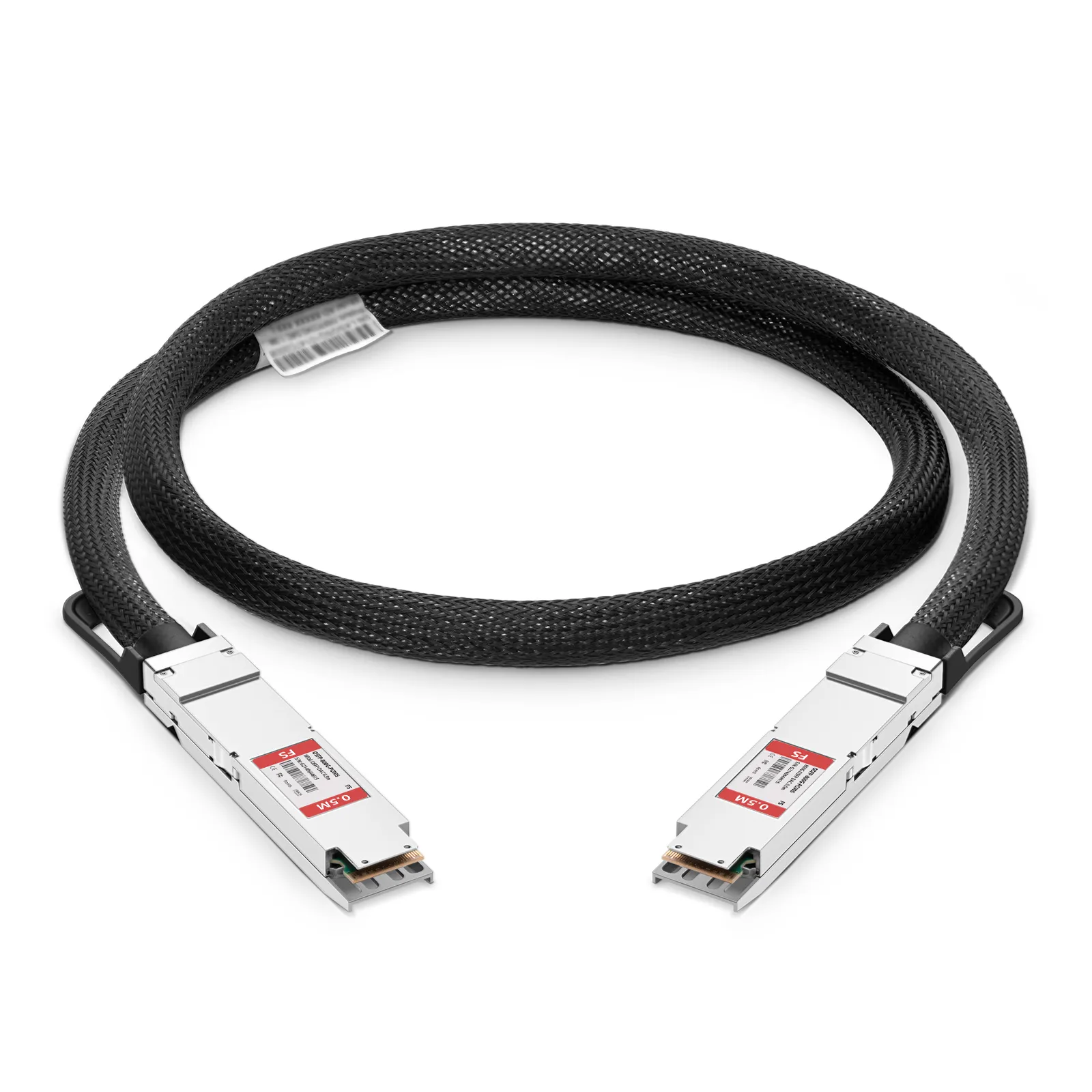 0.5m (2ft) 800G OSFP Finned Top Passive Direct Attach Copper Twinax Cable for FS Switches - FS ...