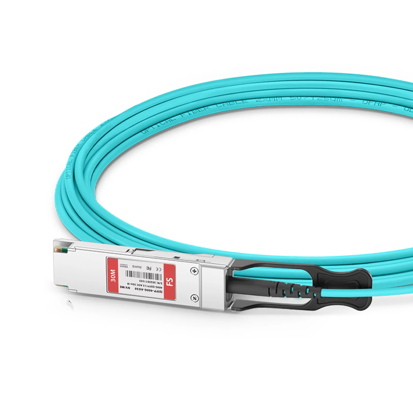 30m (98ft) NVIDIA/Mellanox Compatible 400G QSFP112 InfiniBand NDR ...