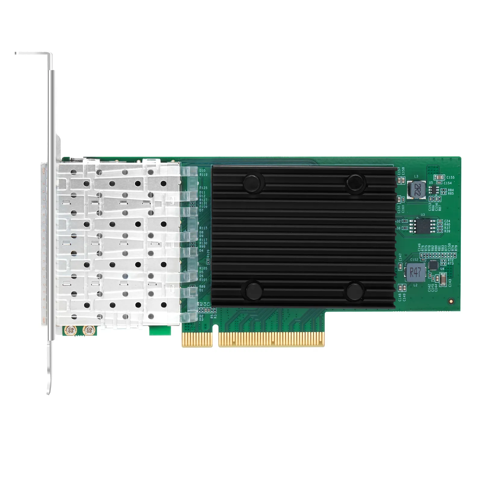 Intel XL710-BM1 Based Ethernet Network Interface Card, 10G Quad-Port ...