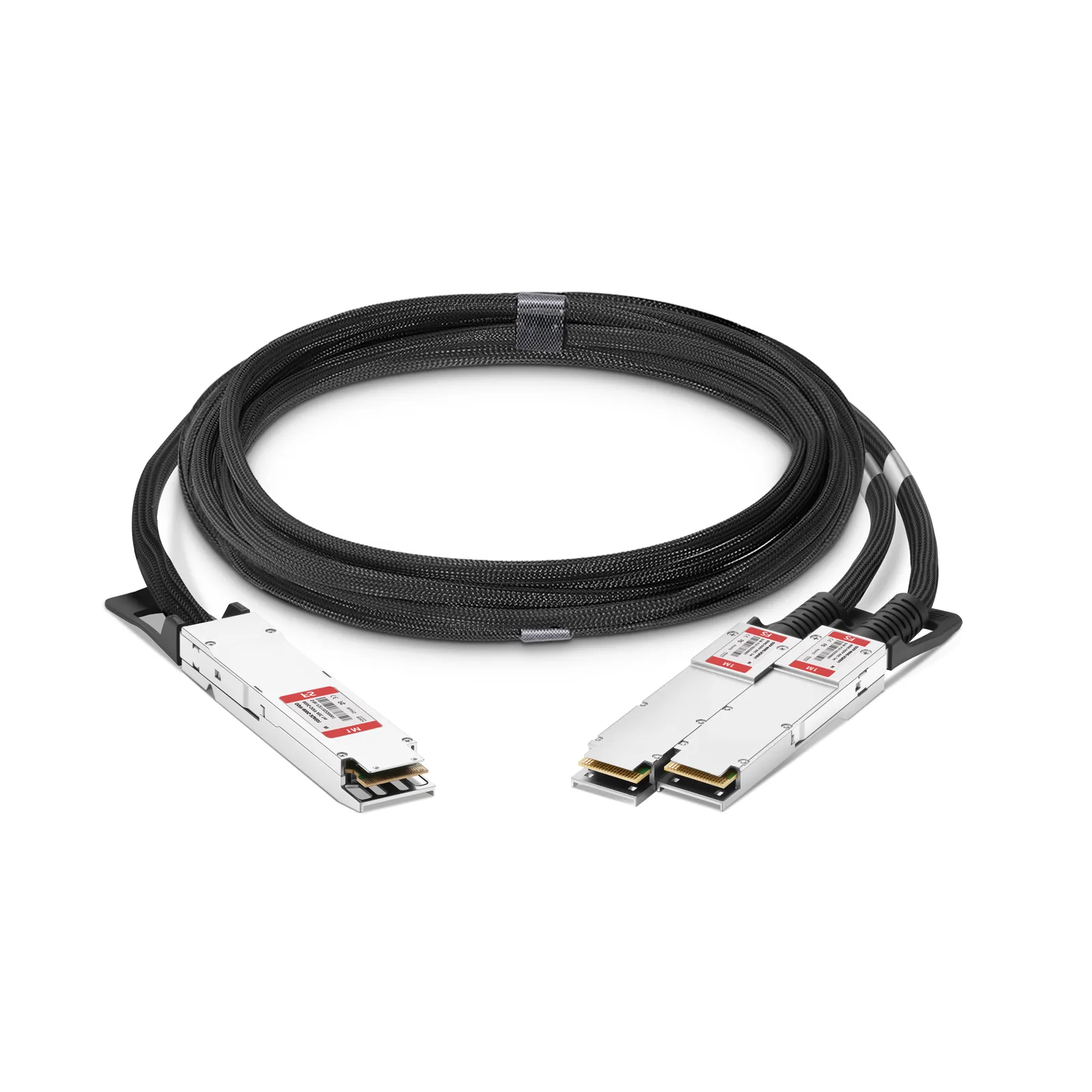 Customized 800G Twin-port OSFP Finned Top to 2x 400G QSFP112 Active ...