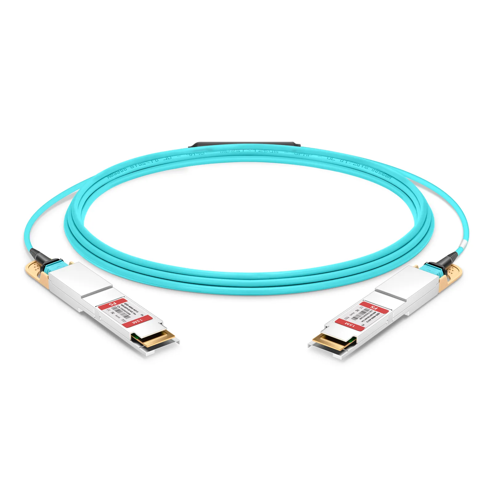 15m (49ft) 400G QSFP-DD Active Optical Cable - FS.com
