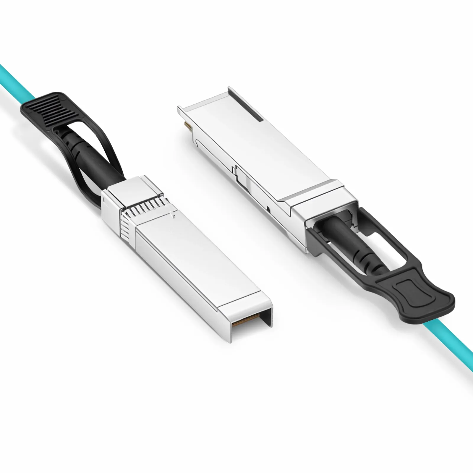 1m (3ft) Generic Compatible 100G SFP-DD to QSFP28 Active Optical Cable ...