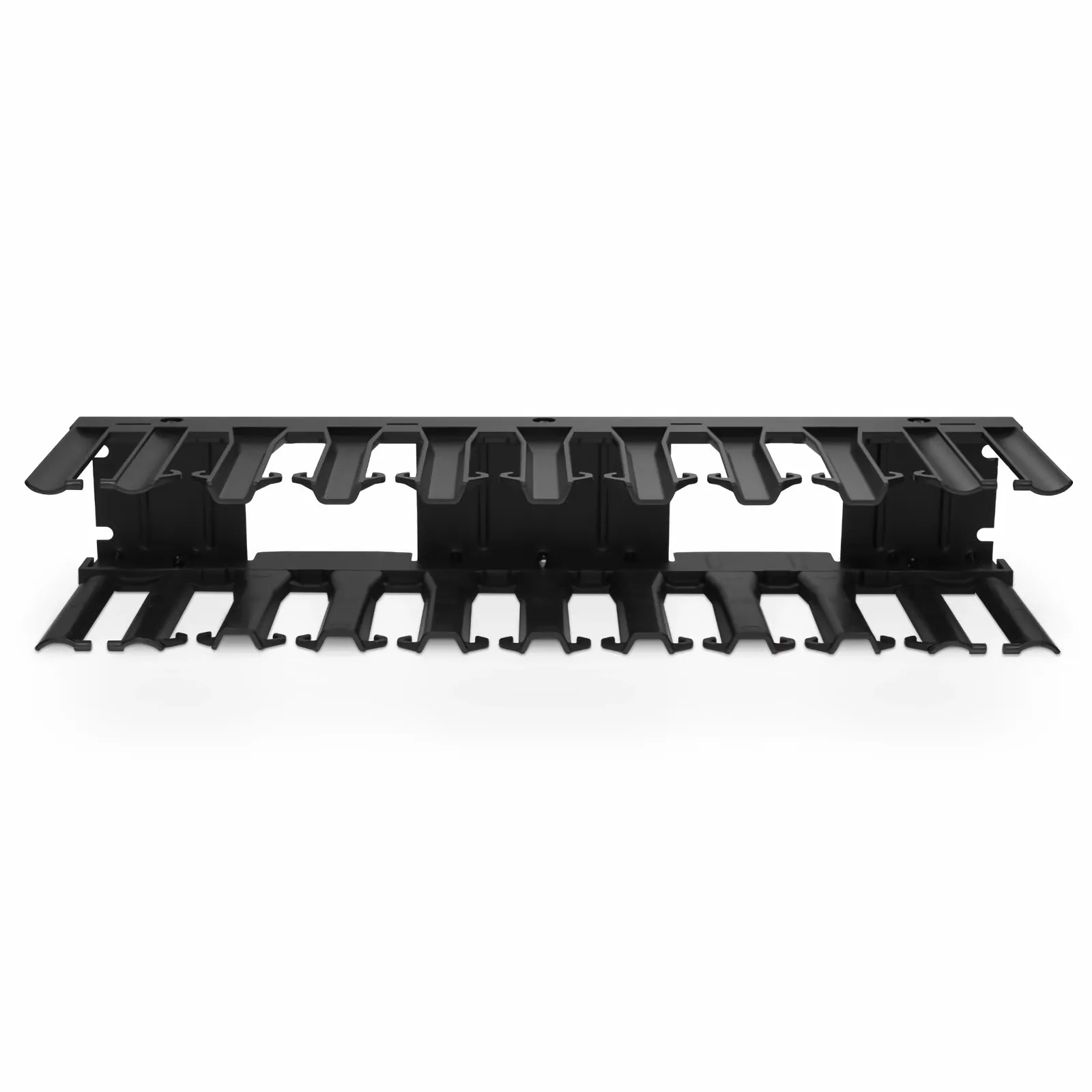 Horizontal Single Sided Manager, 2RU, Finger Duct with Cover, 6.65 in ...