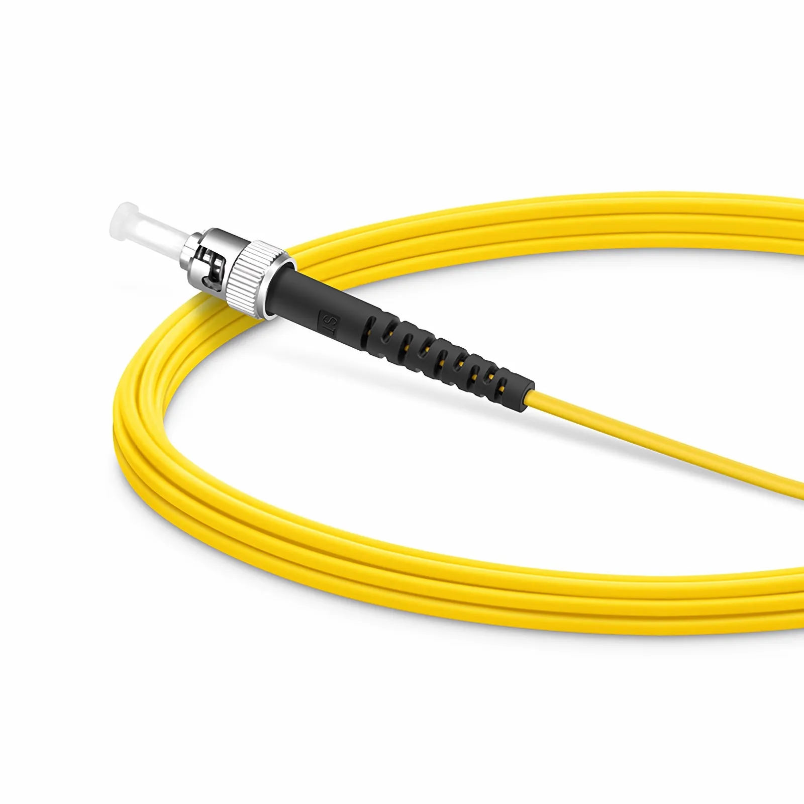3m (10ft) Fiber Patch Cable, 1 Fiber, SC UPC Simplex to ST UPC Simplex ...