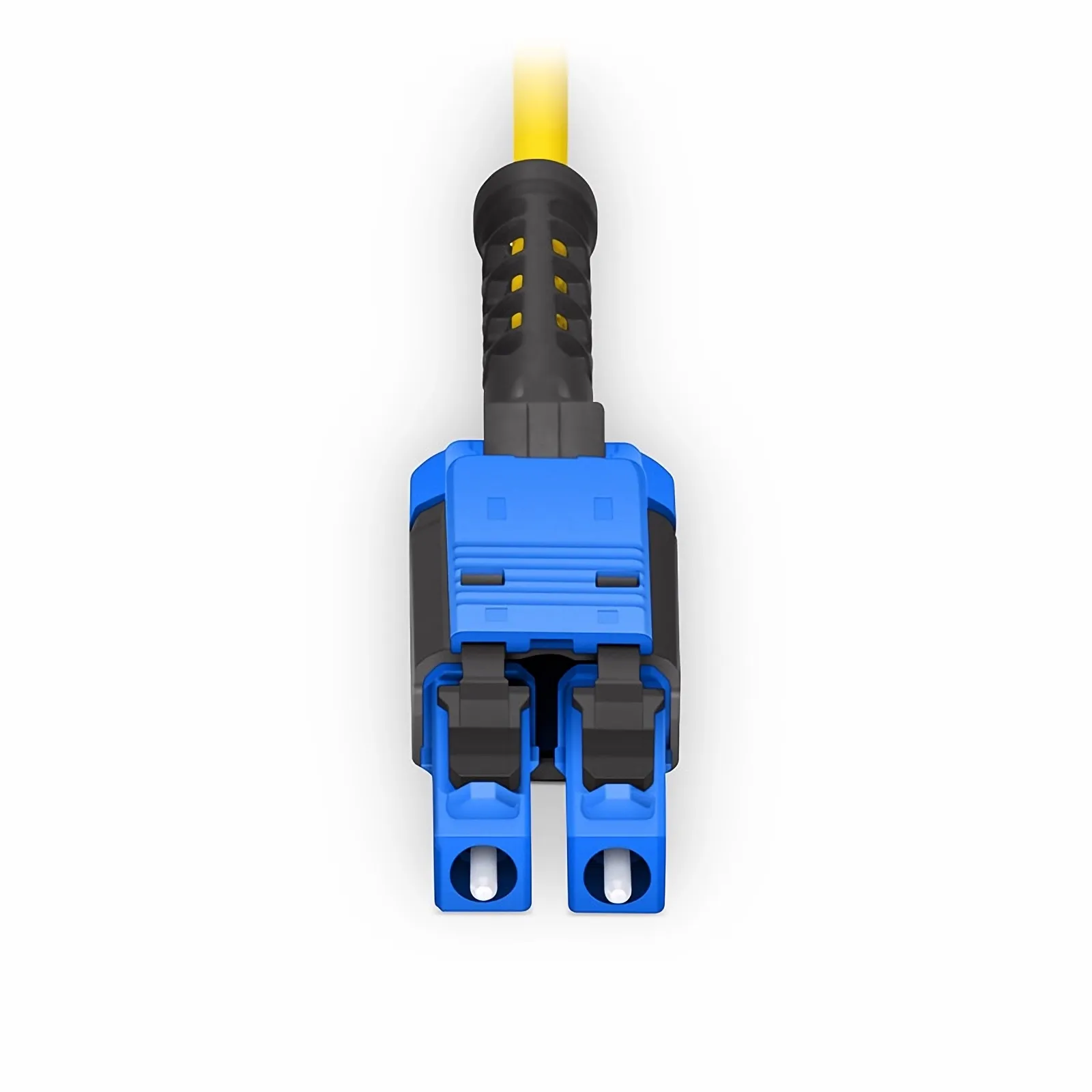 2m (7ft) Fiber Patch Cable, 2 Fibers, MDC UPC Duplex to LC UPC Duplex ...