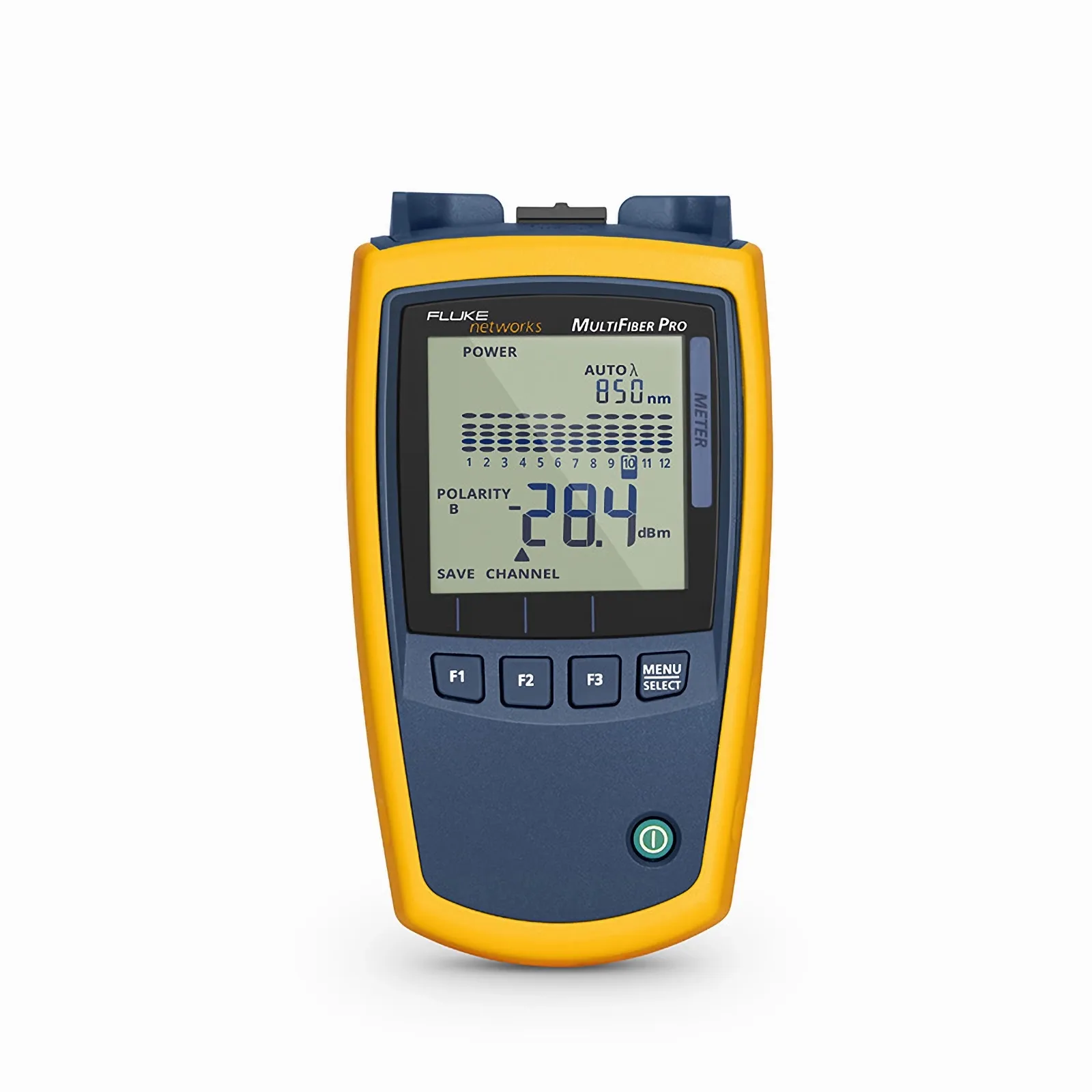 Fluke Networks MFPOWERMETER MultiFiber™ Pro Handheld Optical Power ...