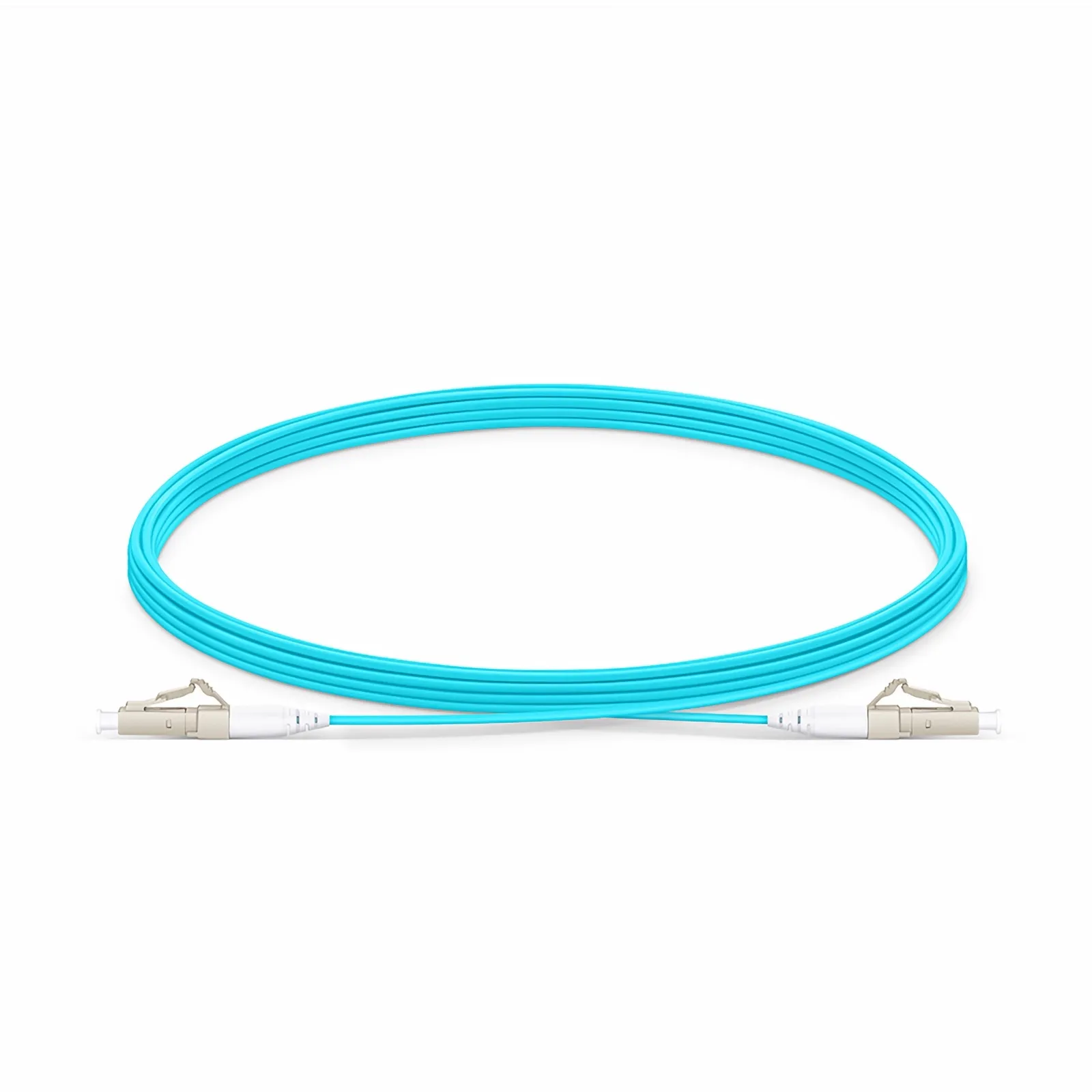5m (16ft) Fiber Patch Cable, 1 Fiber, LC UPC Simplex to LC UPC Simplex ...