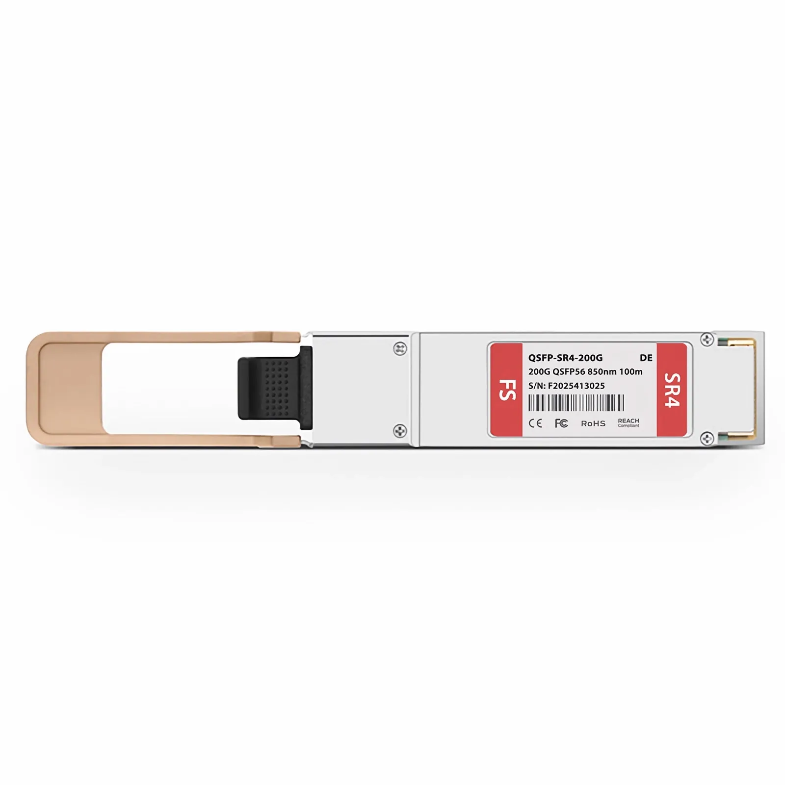 Dell Q56-200G-SR4 Compatible 200GBASE-SR4 QSFP56 850nm 100m DOM MPO-12 ...