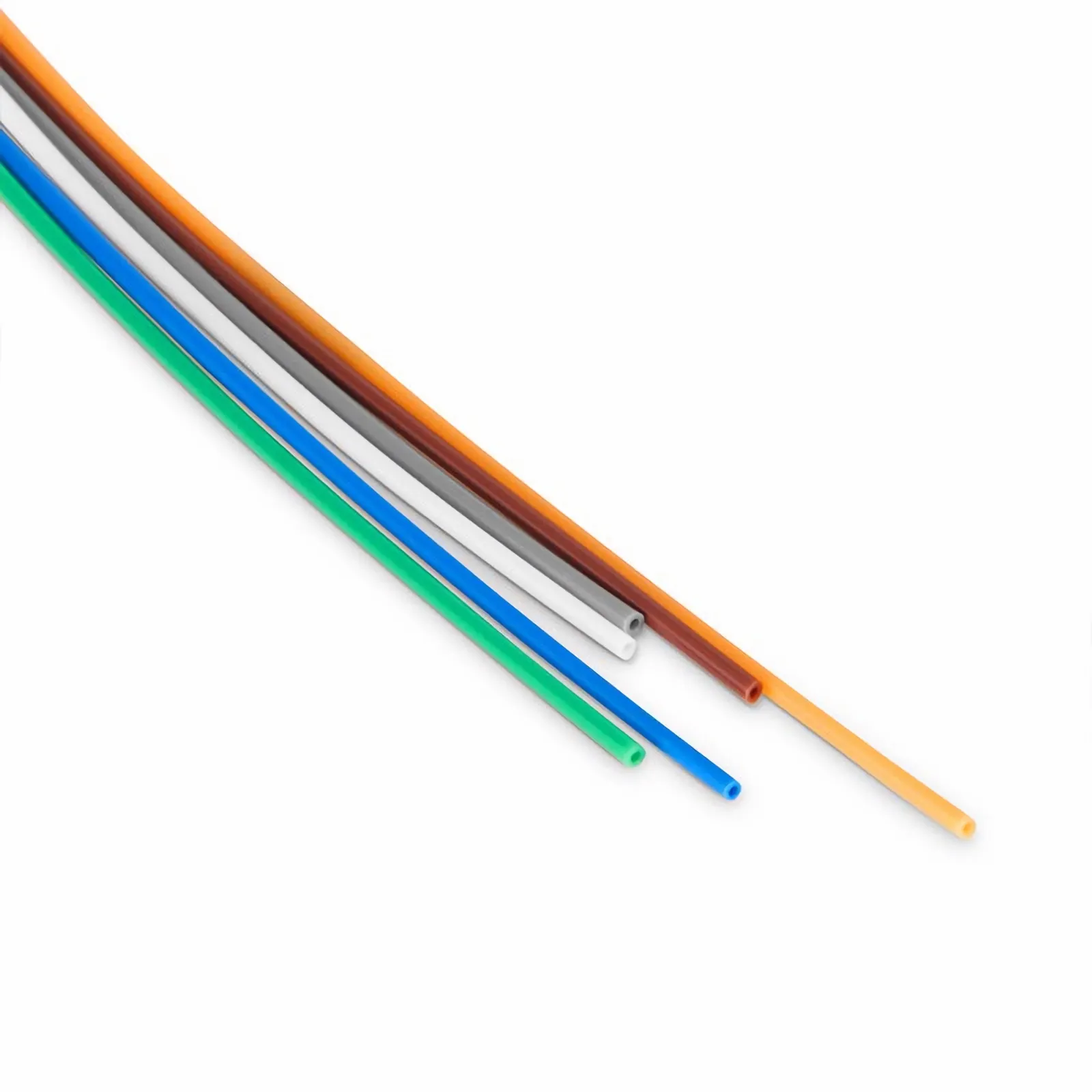 6 Fibers Buffer Tube Color-coded Fan-out Kit, for Round Cable, Indoor ...