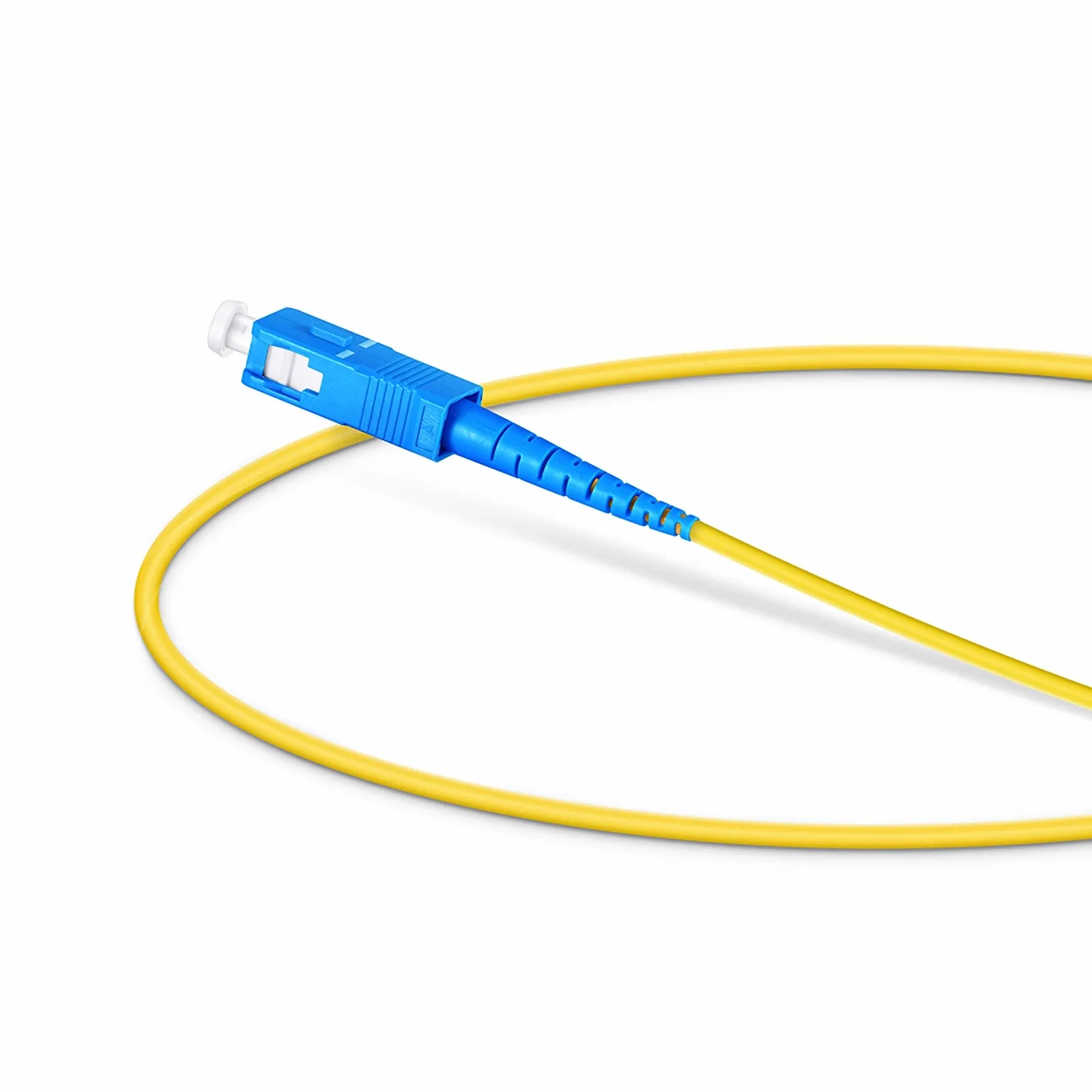 0.5m (1.6ft) Fiber Patch Cable, 1 Fiber, LC UPC Simplex to SC UPC Simplex, Single Mode (OS2 ...