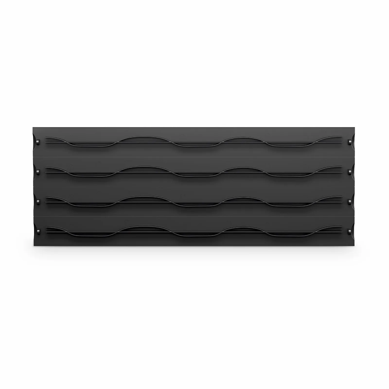 4U 19'' Tool-less Rack Blanking Panel, ABS - FS.com