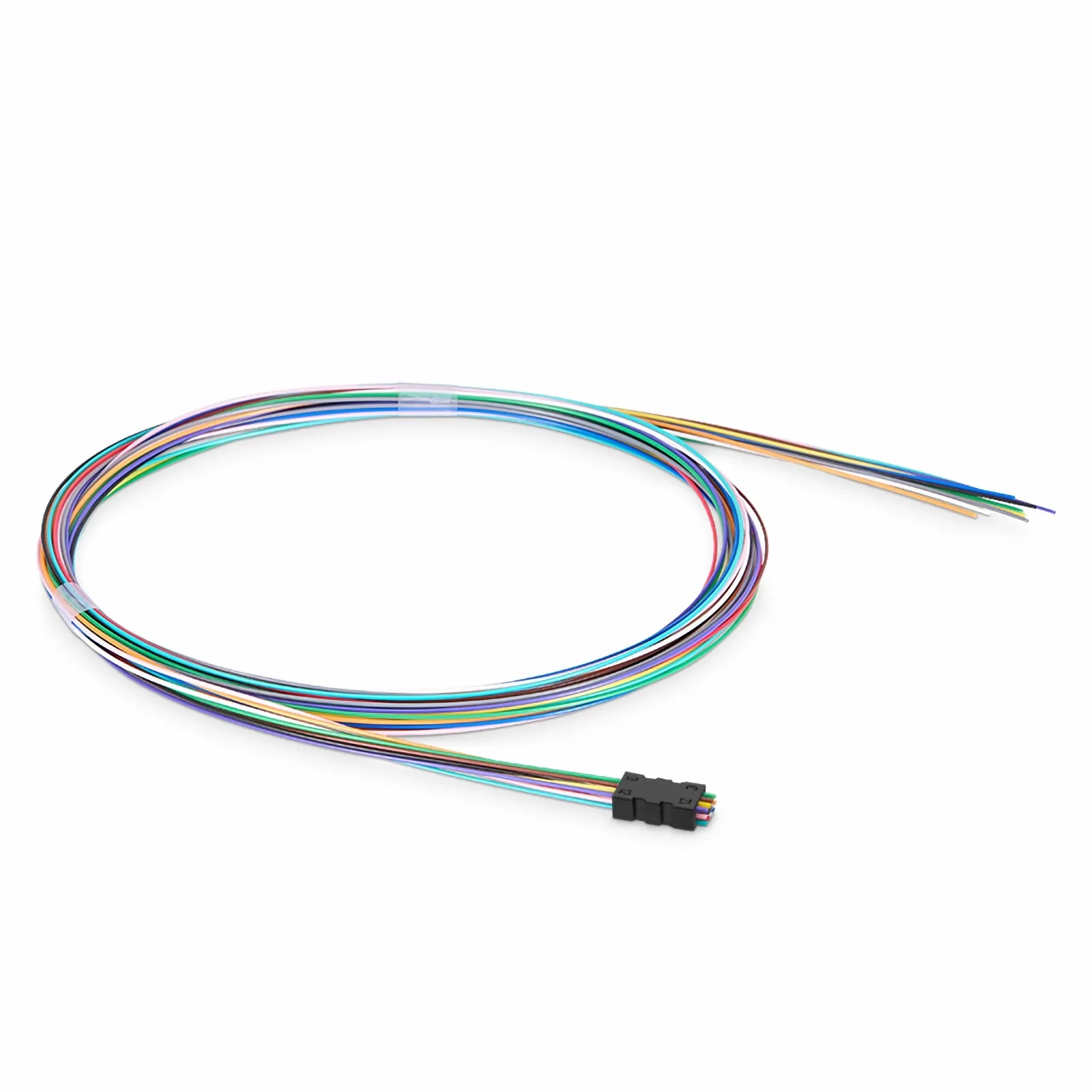 12 Fibers Buffer Tube Color-coded Fan-out Kit, for Round Cable, Indoor ...