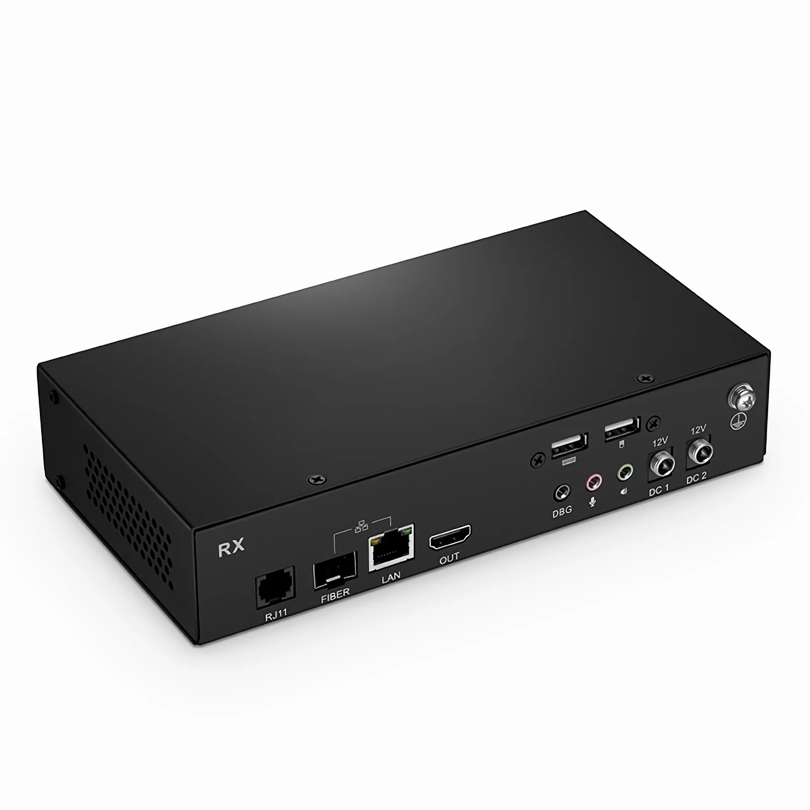 4K HDMI USB HID IP KVM Matrix Receiver Set with Audio and EDID over ...