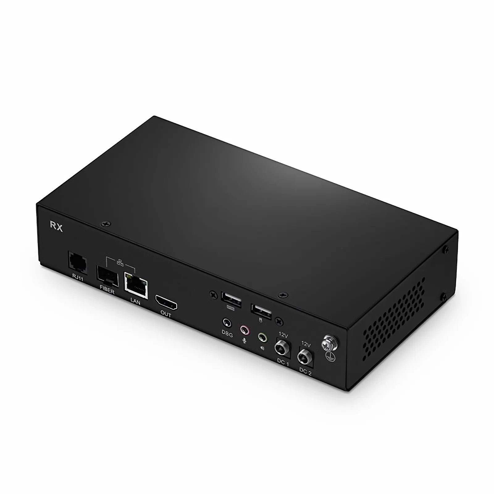 4K HDMI USB HID IP KVM Matrix Receiver Set with Audio and EDID over ...