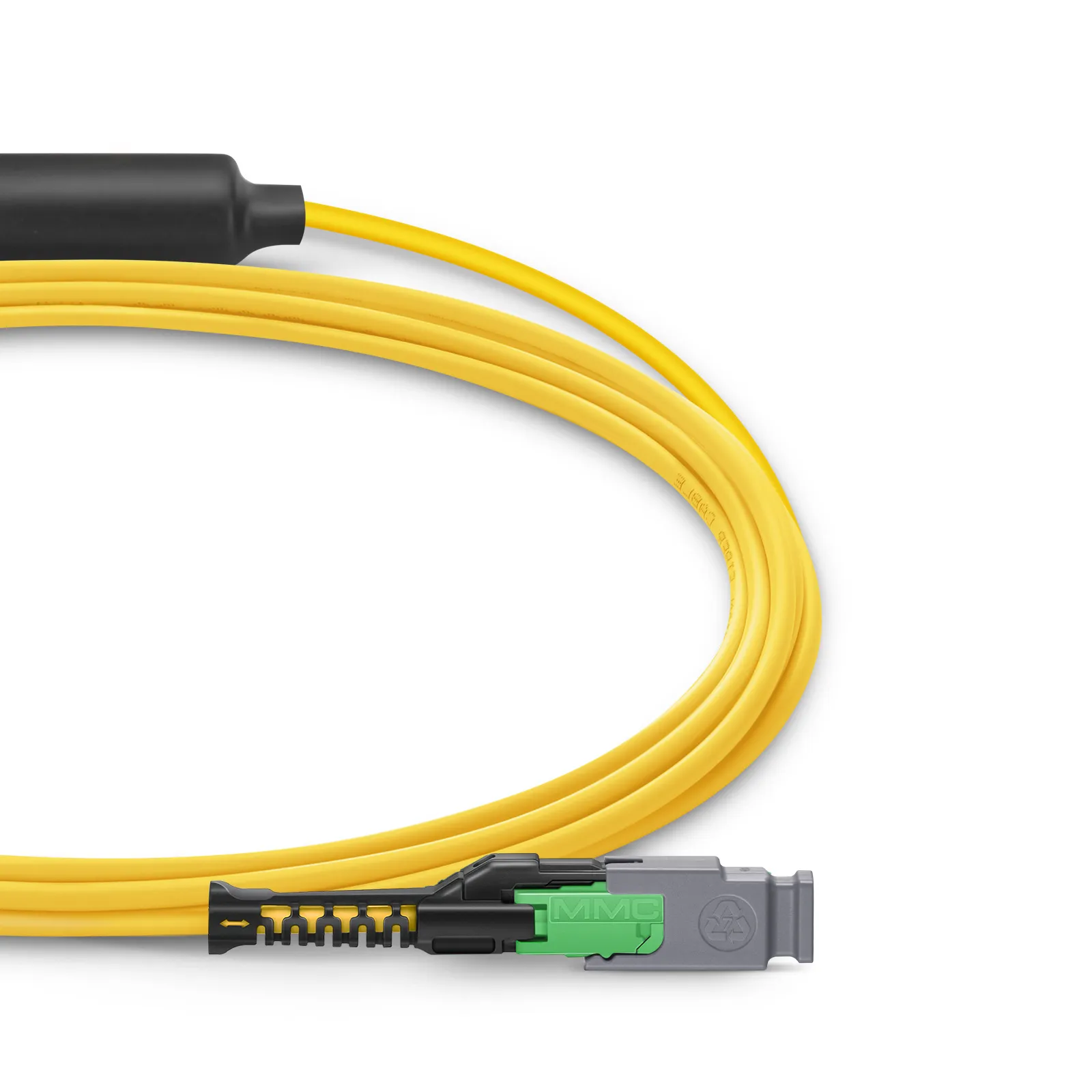 2m (7ft) MMC Breakout Cable, MMC-24 APC (Female) to 3 x MTP®-8 APC ...