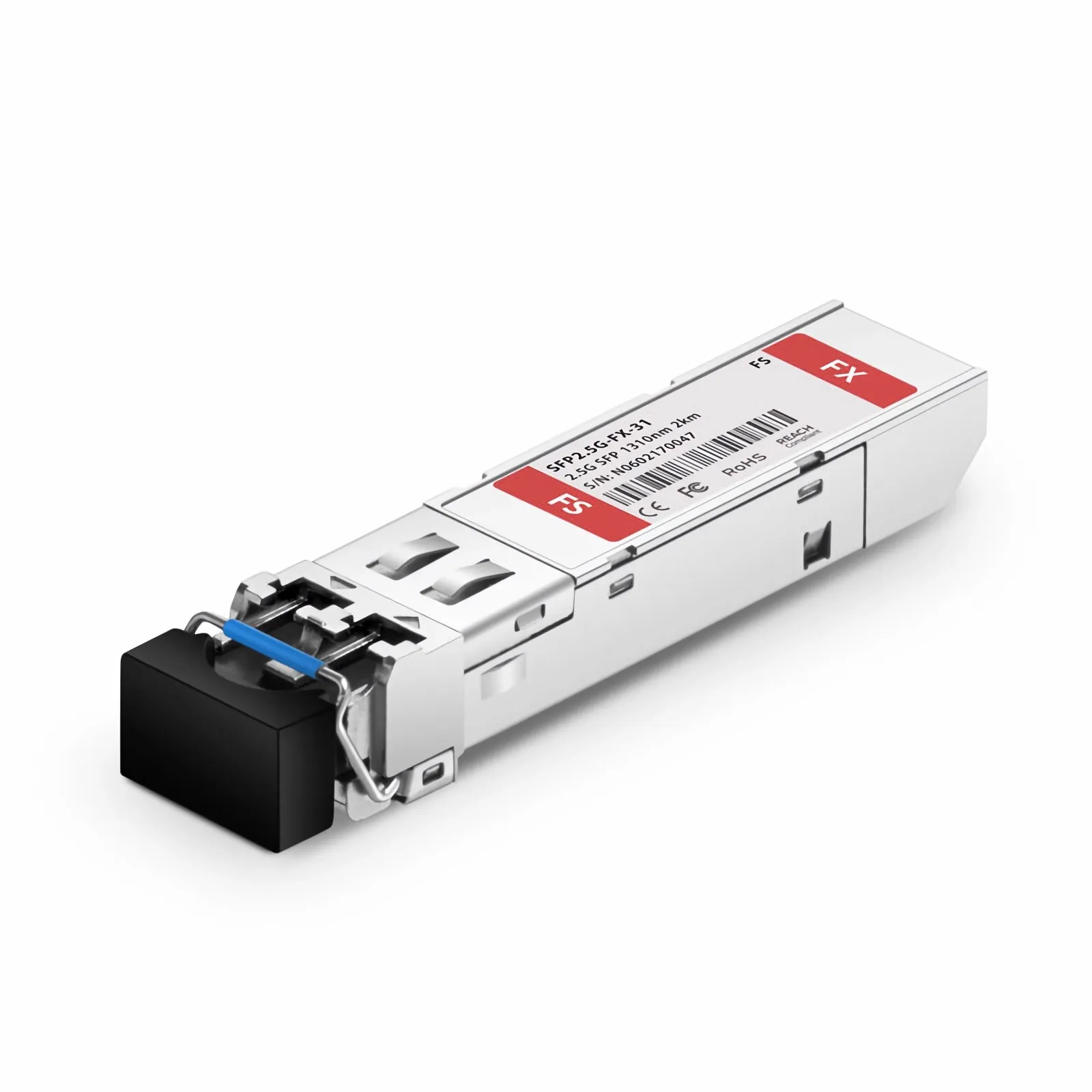 2.5GBASE-IX SFP 1310nm 2km DOM Duplex LC/UPC SMF Optical Transceiver ...