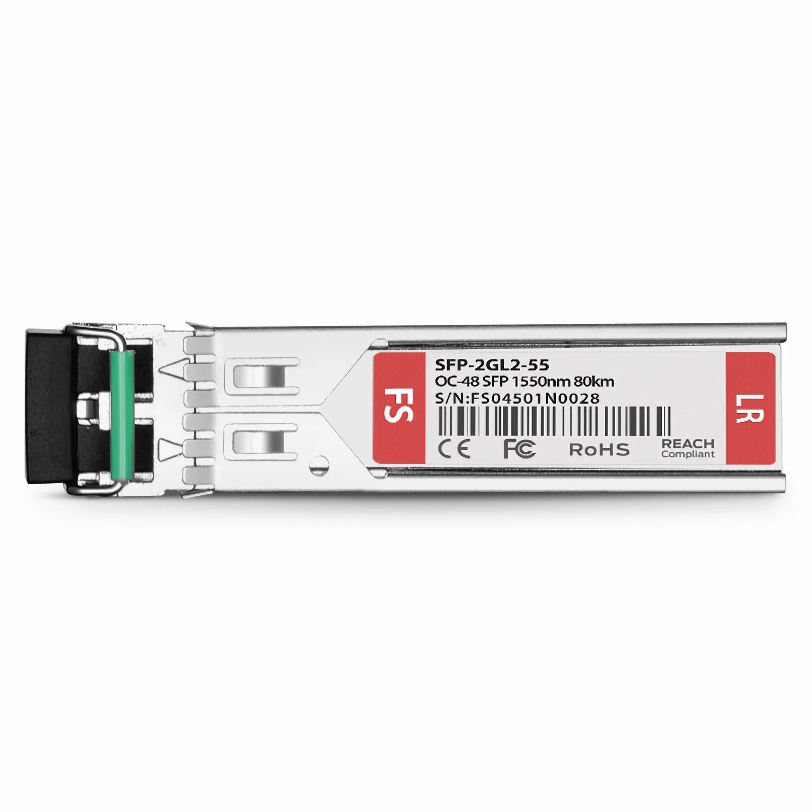 Customized OC-48/STM-16 LR-2 SFP 1550nm 80km DOM Duplex LC SMF Optical ...