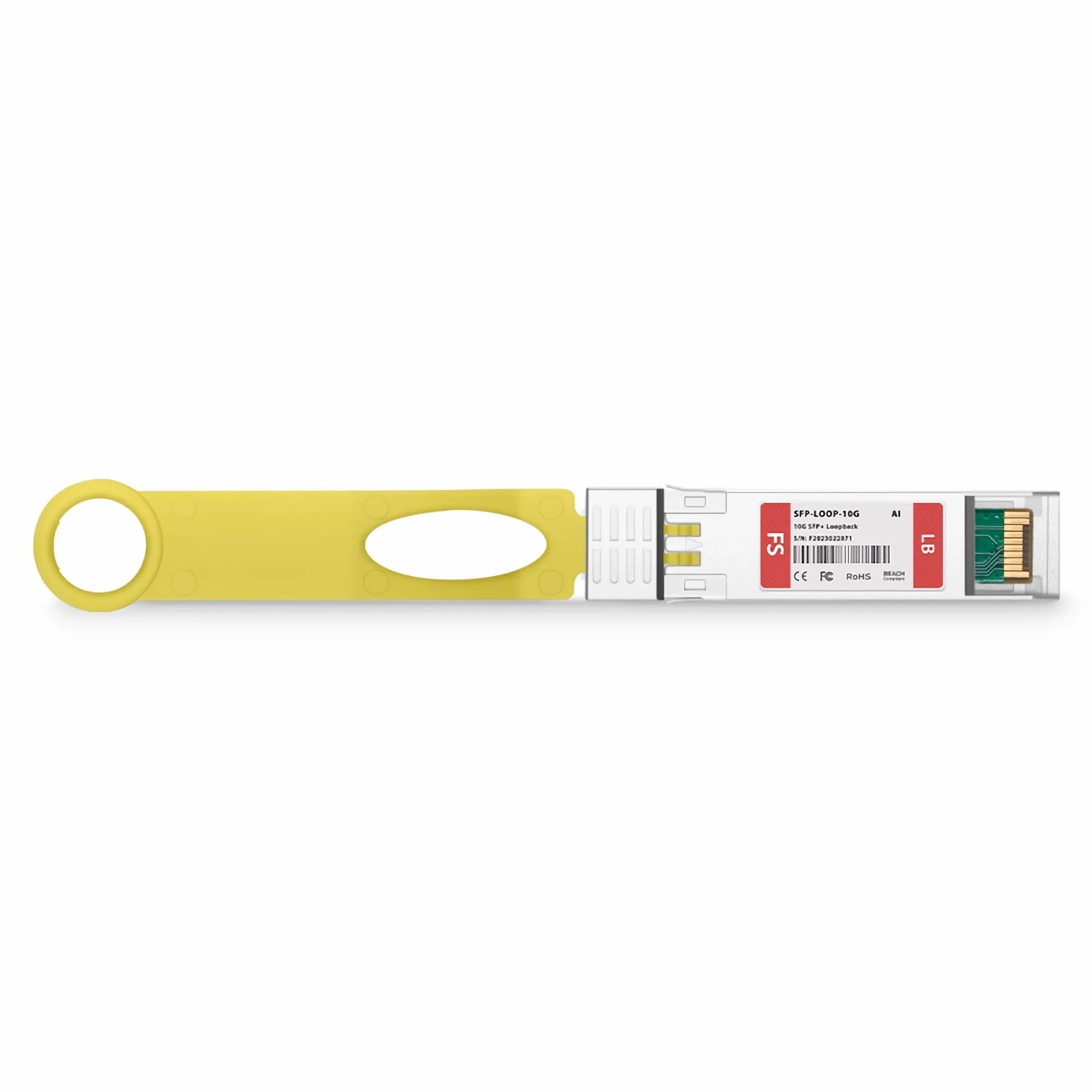 Arista Compatible 10G SFP+ Passive Loopback Testing Module - FS.com