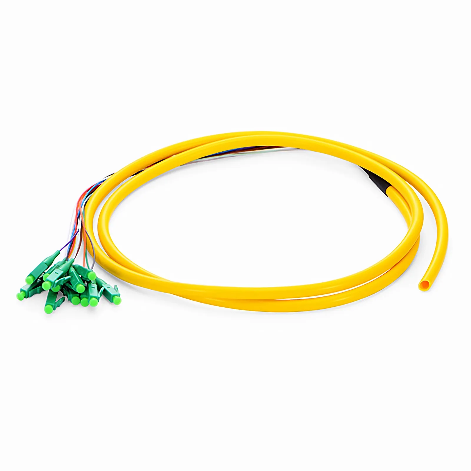 1.5M (5ft) LC/APC SM Bunch Fiber Pigtail - FS.com