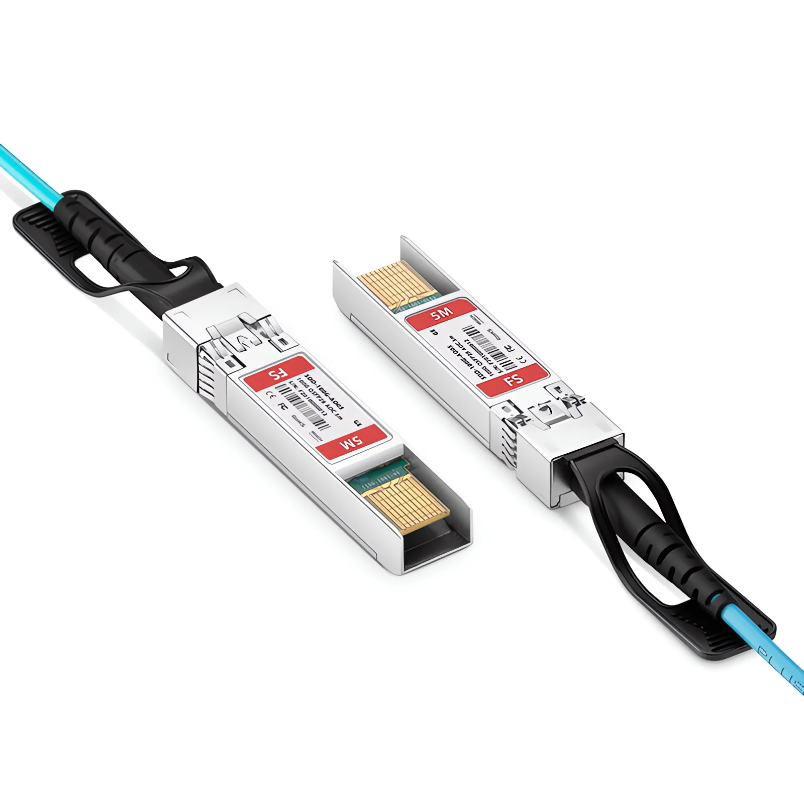 5m (16ft) Generic Compatible 100G SFP-DD 2 x 50G PAM4 Active Optical ...