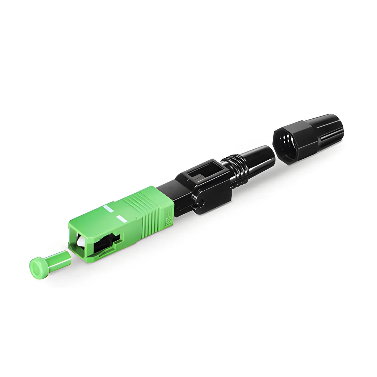 SC/APC Single Mode 0.9/2.0/3.0mm Pre-polished Ferrule Field Assembly ...