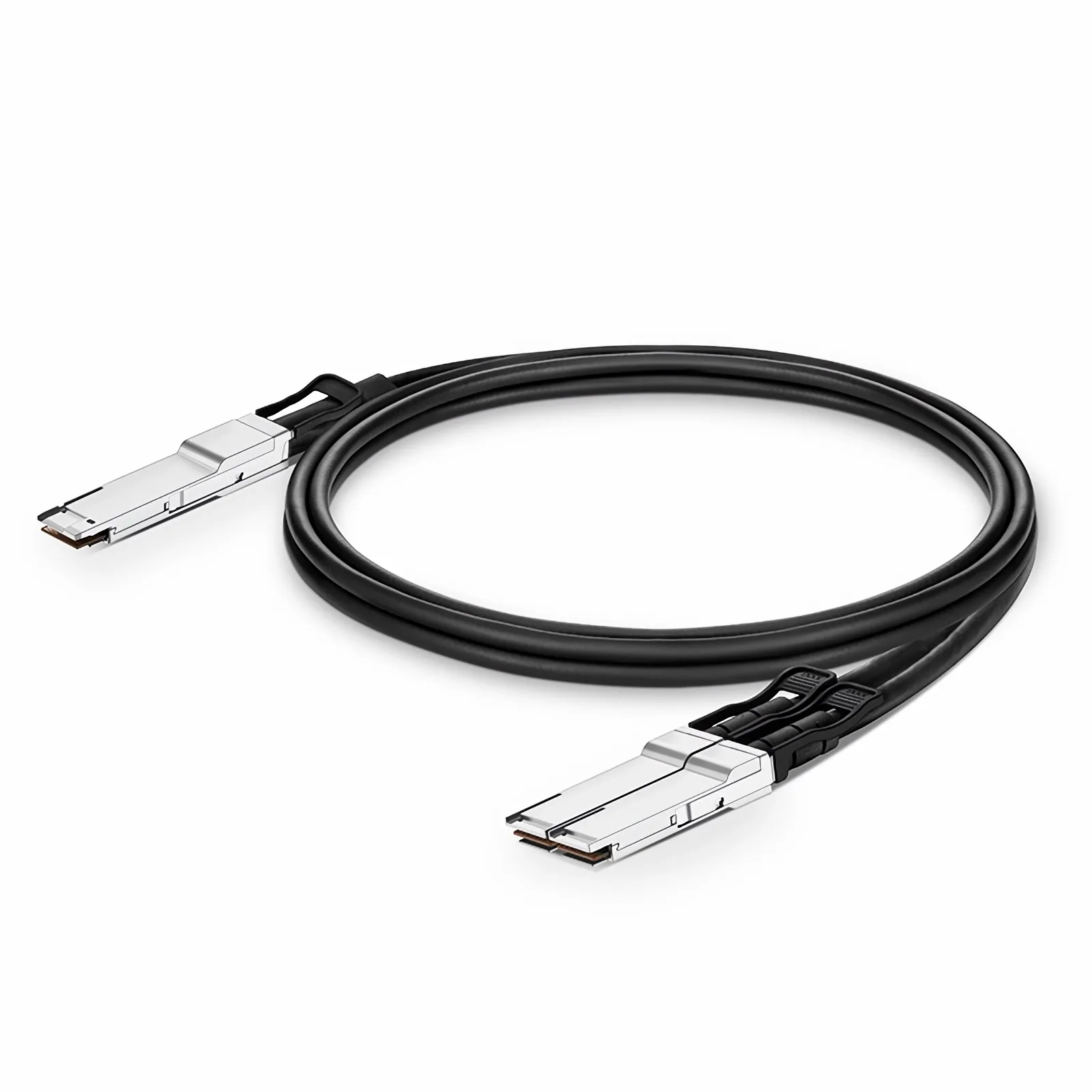 2m (7ft) Juniper Networks QDD-2X100G-2M Compatible 200G QSFP-DD to 2 x ...