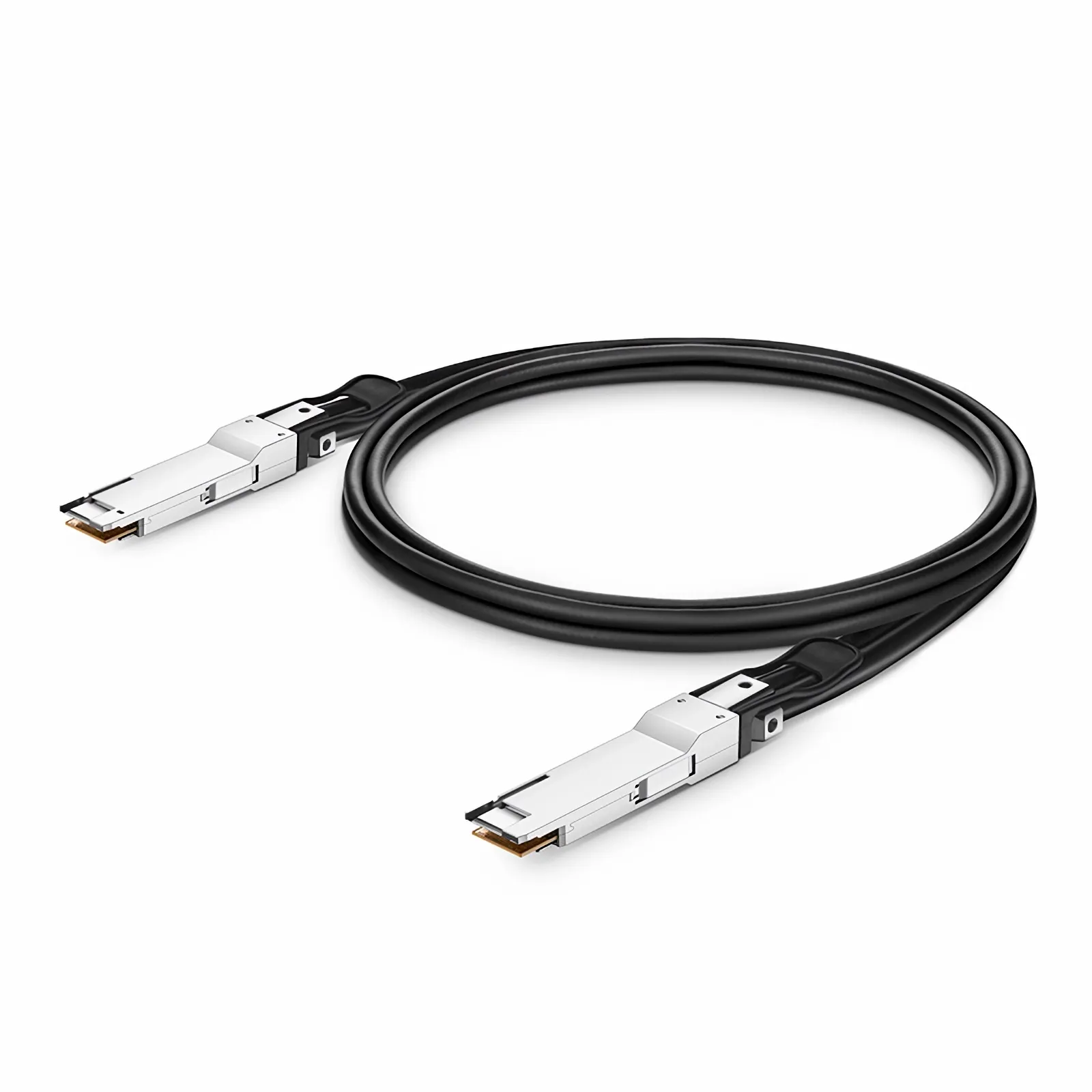 1.5m (5ft) Dell 470-ADFD Compatible 200G QSFP-DD Passive Direct Attach Copper Twinax Cable - FS ...