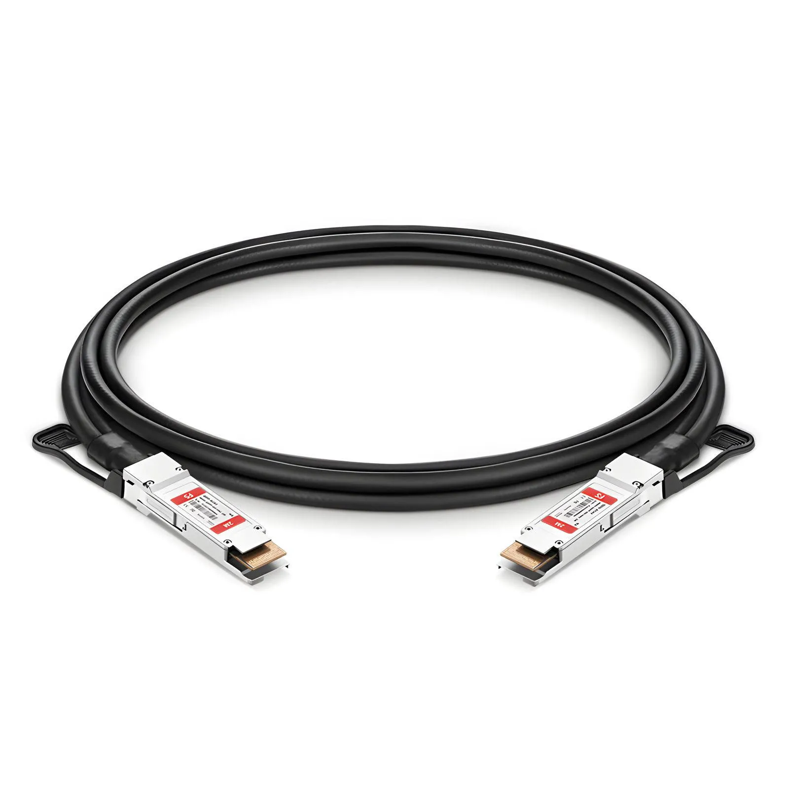 2m (7ft) H3C Compatible 400G QSFP-DD Active Direct Attach Copper Twinax ...