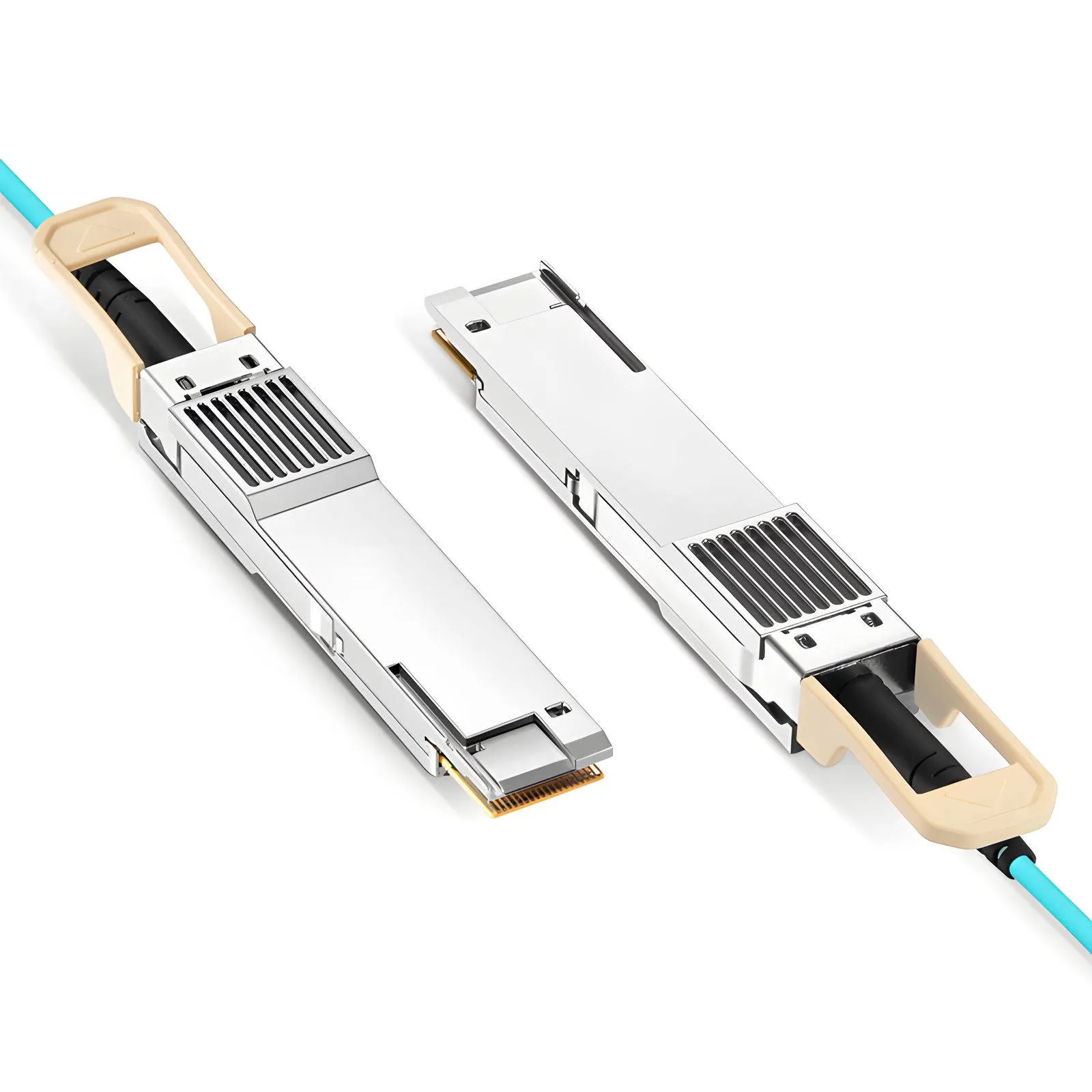 50m (164ft) Dell Compatible 200G QSFP-DD Active Optical Cable - FS.com