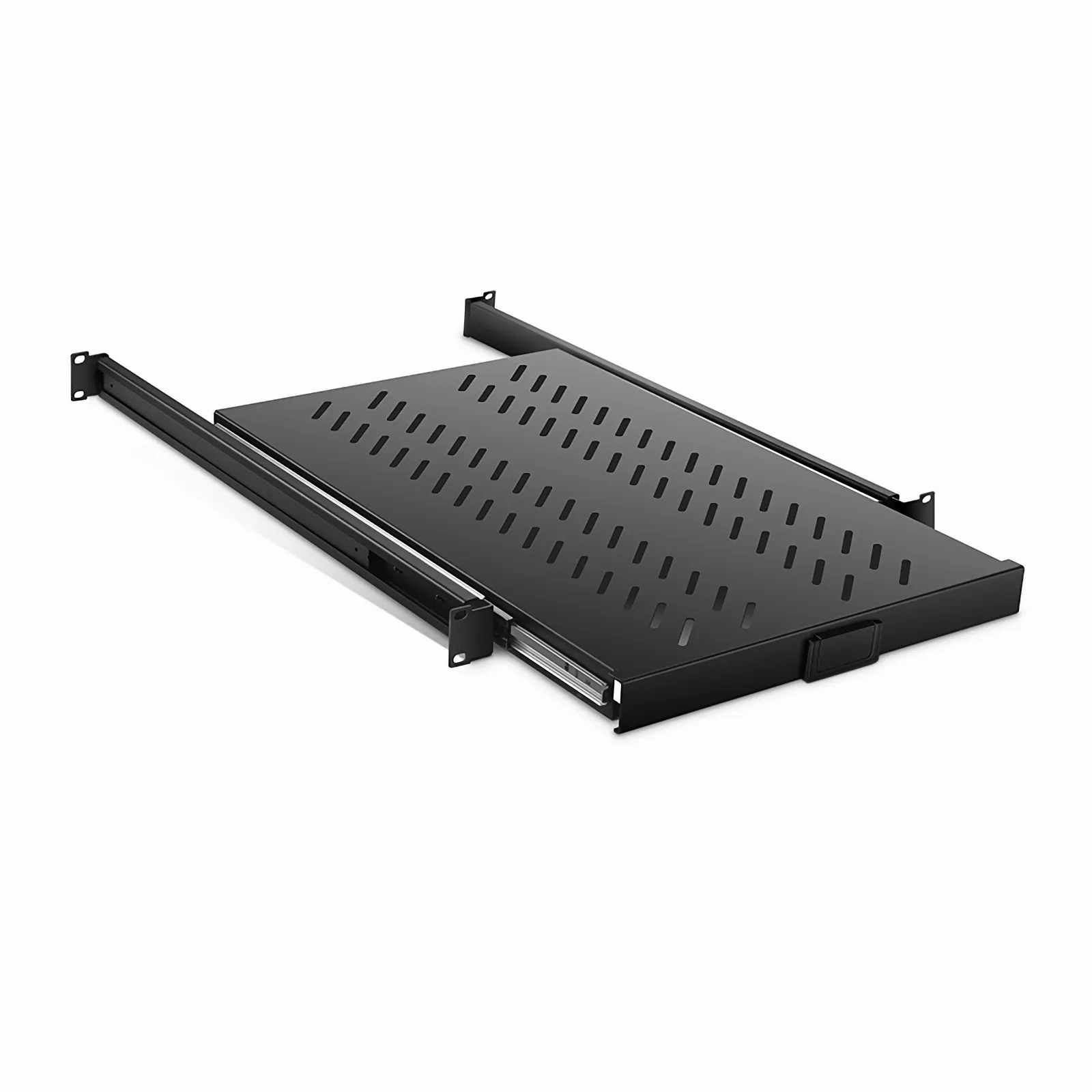 1U Adjustable Sliding Shelf with 650mm-950mm Mounting Depth and 132 ...