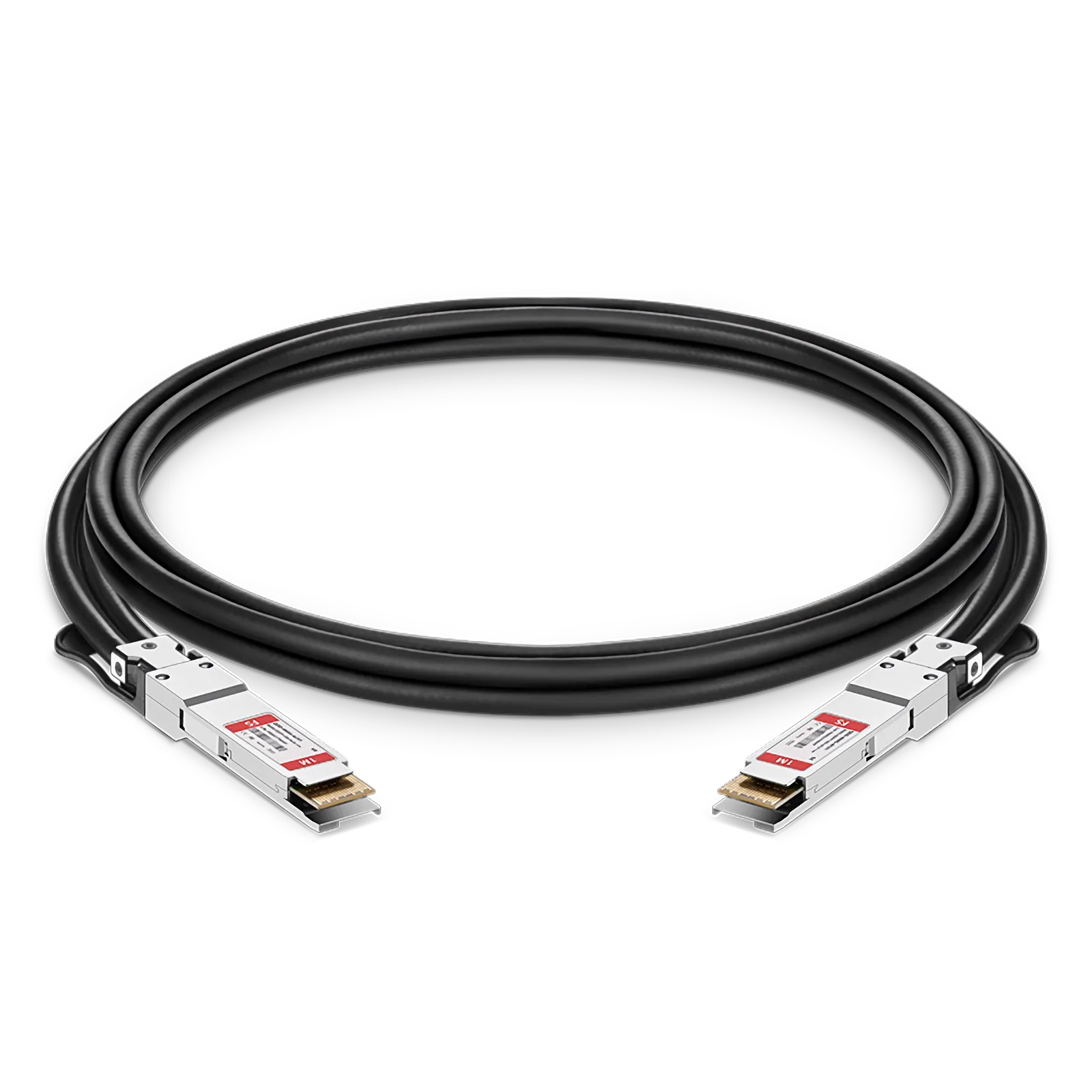 1m (3ft) Generic Compatible 800G QSFP-DD Active Direct Attach Copper Twinax Cable - FS.com Europe