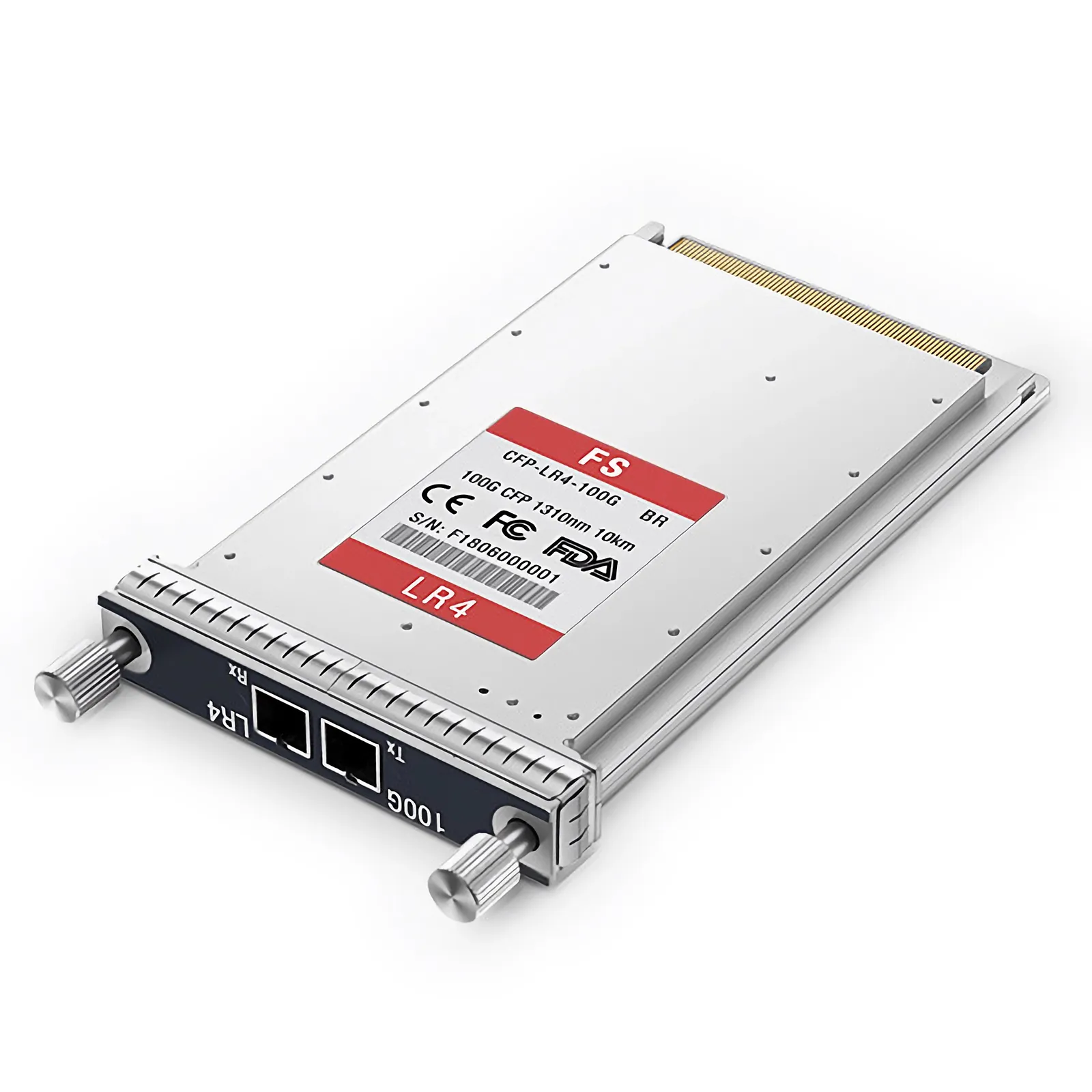 Brocade 100G CFP 100G-CFP-LR4-10KM Transceiver Module - FS.com Europe