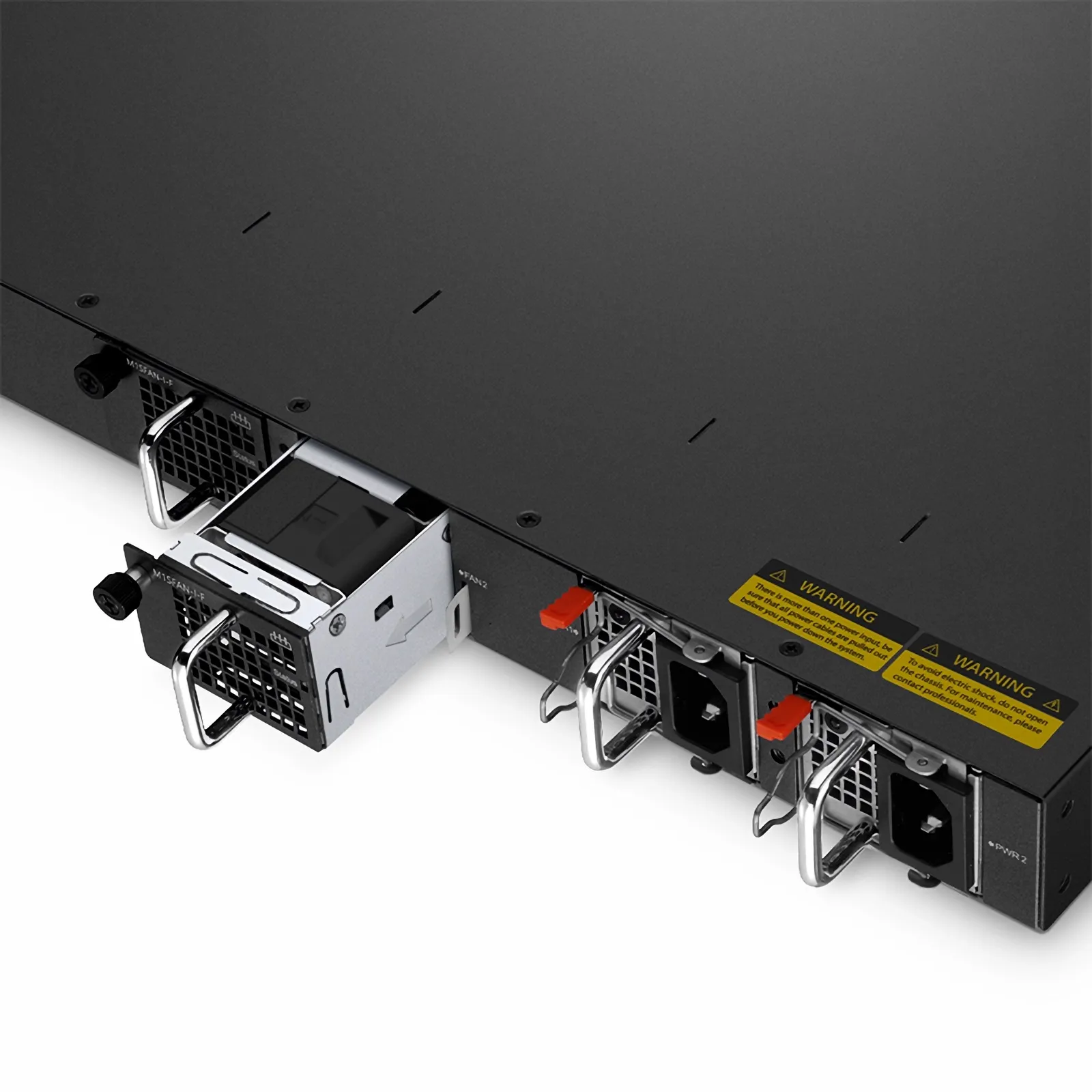 Hot-swappable Fan Module, Front-to-Back Airflow through the S5860-20SQ ...