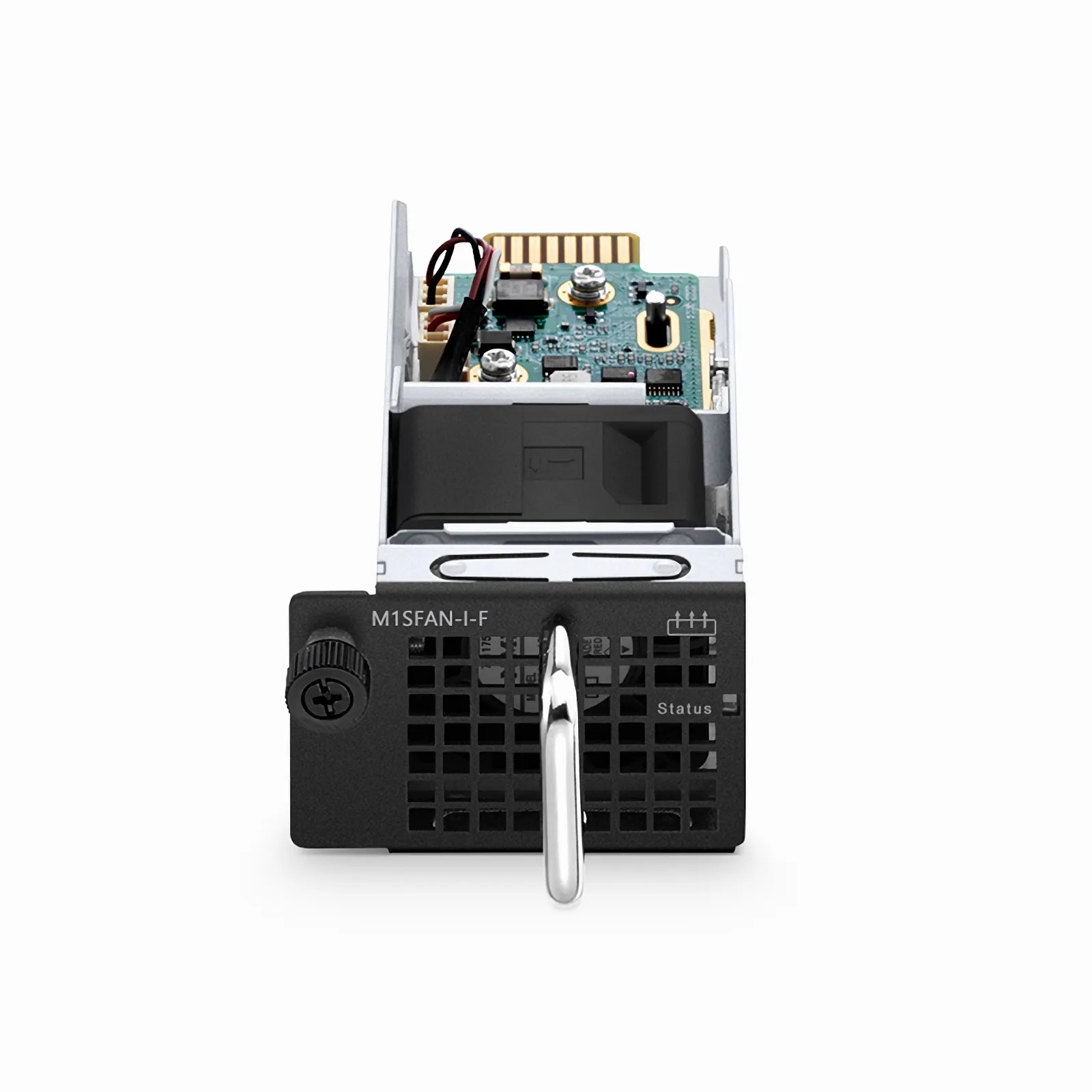 Hot-swappable Fan Module, Front-to-Back Airflow through the S5860-20SQ ...