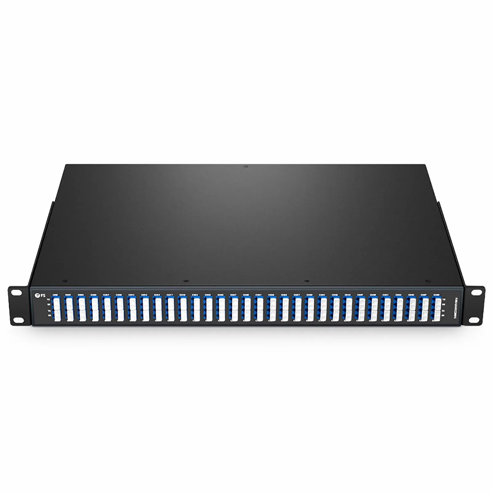 DWDM Mux Demux de 60 canales pares, Súper banda C 100GHz 190.7-196.6THz ...