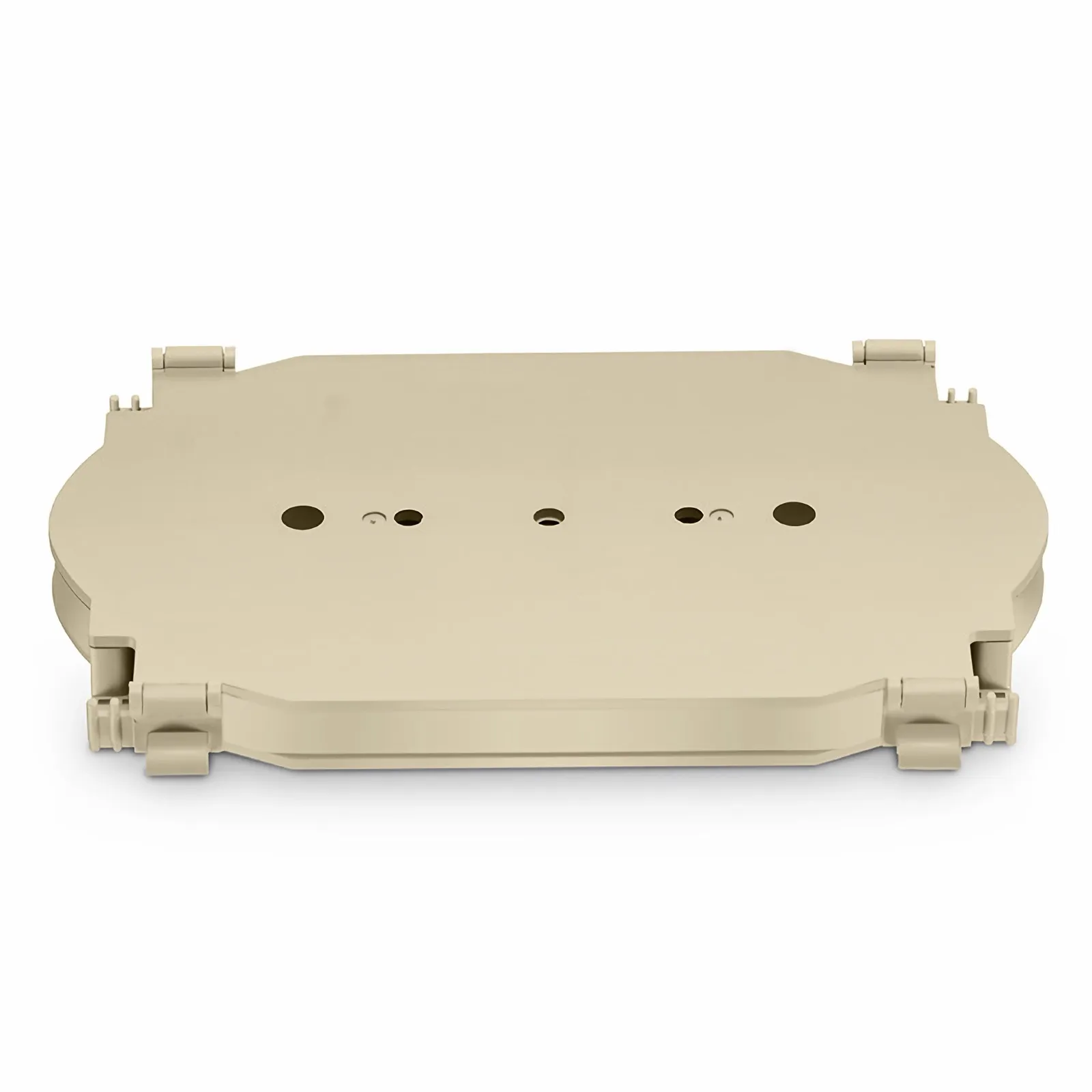 12 Fibers Fusion Splice Tray, Plastic, 0.69" x 6.42" x 3.96" - FS.com