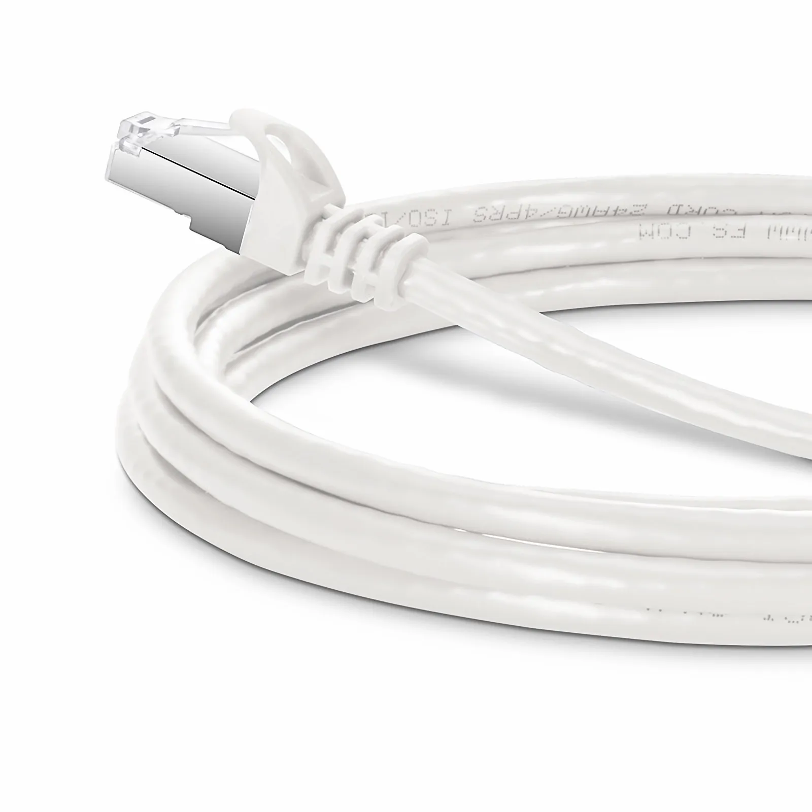10ft (3m) Cat6a 26AWG Snagless Shielded (S/FTP) PVC CM Ethernet Network ...
